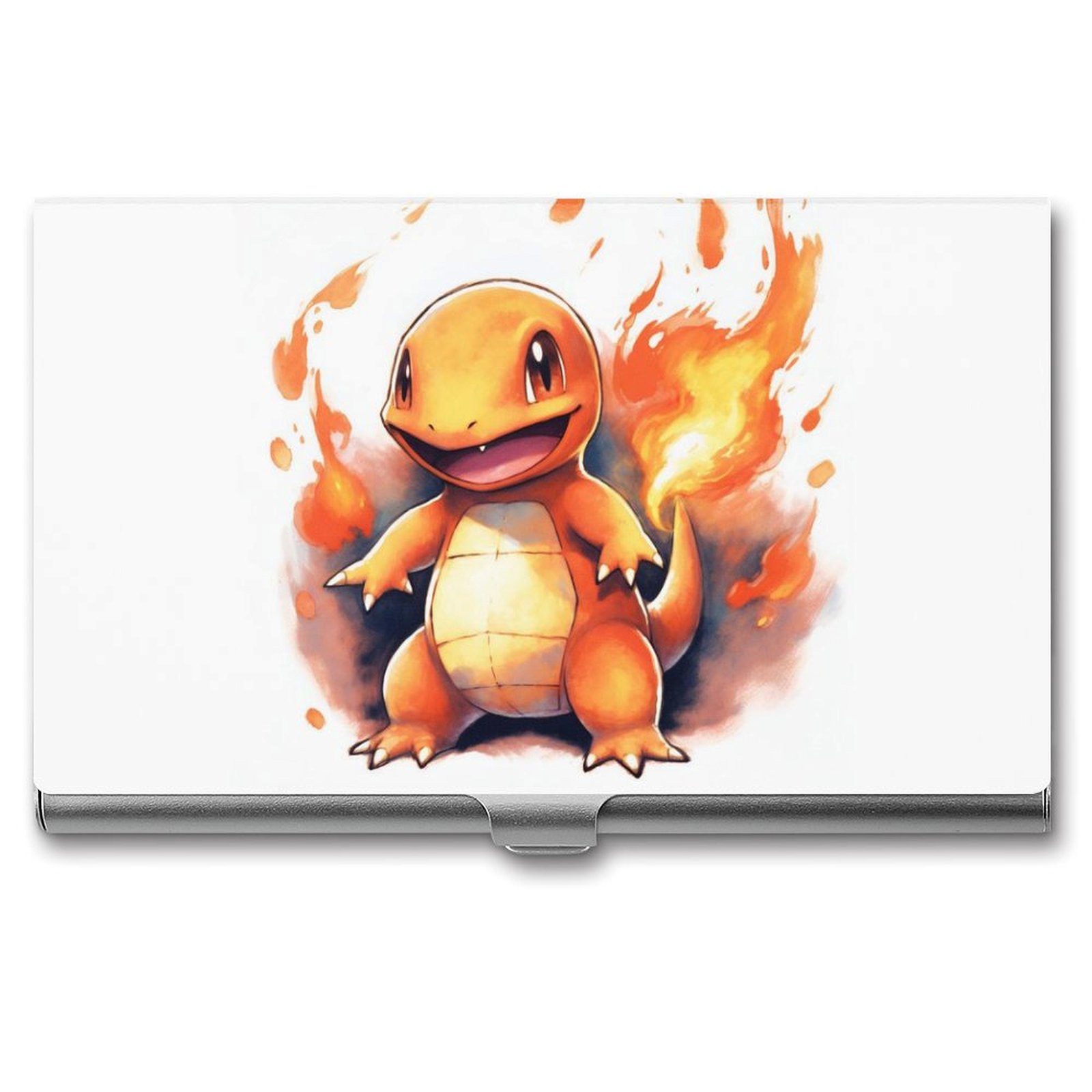 Pokemon Charmander Business Card Holder Men's and Women's Business Card ...