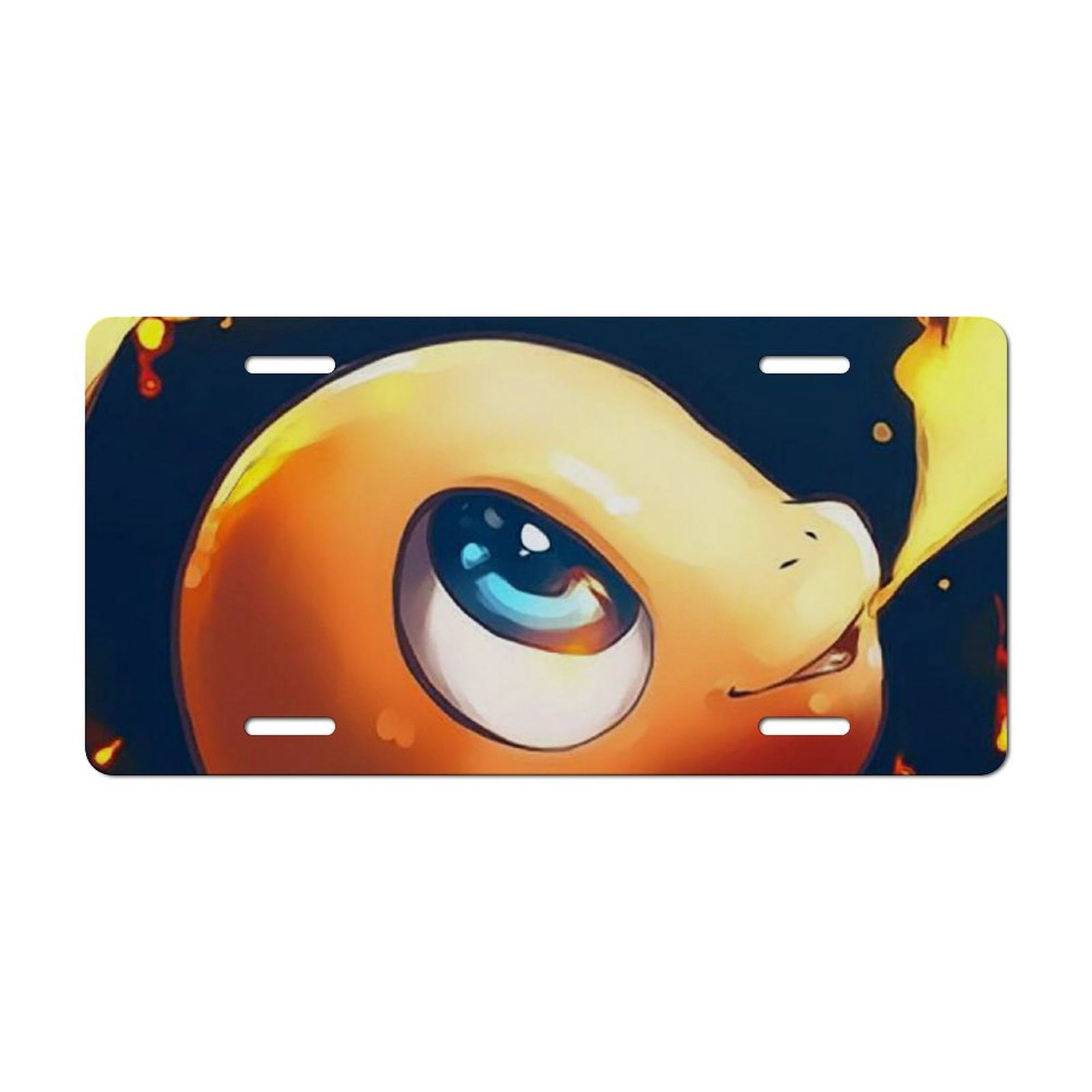Pokemon_Charmander Car License Plate Cute Anime License Plate Covers ...