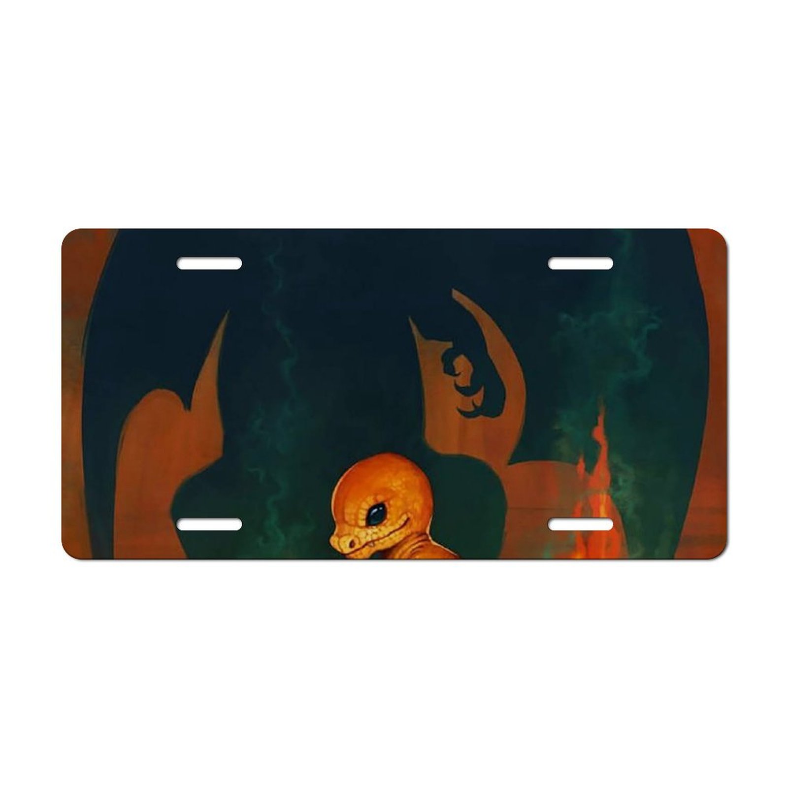 Pokemon_Charmander Car License Plate Cute Anime License Plate Covers ...