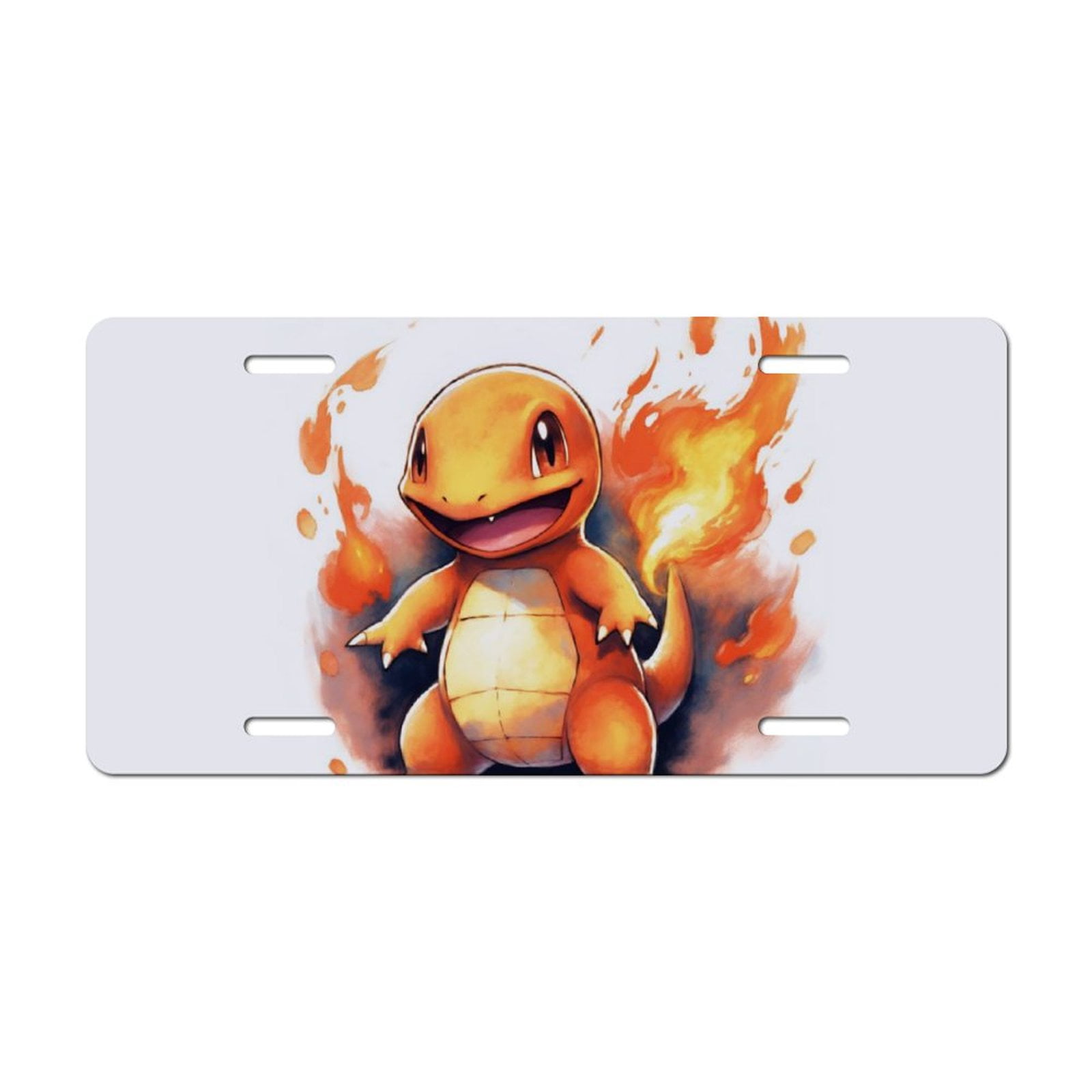 Pokemon_Charmander Car License Plate Cute Anime License Plate Covers ...