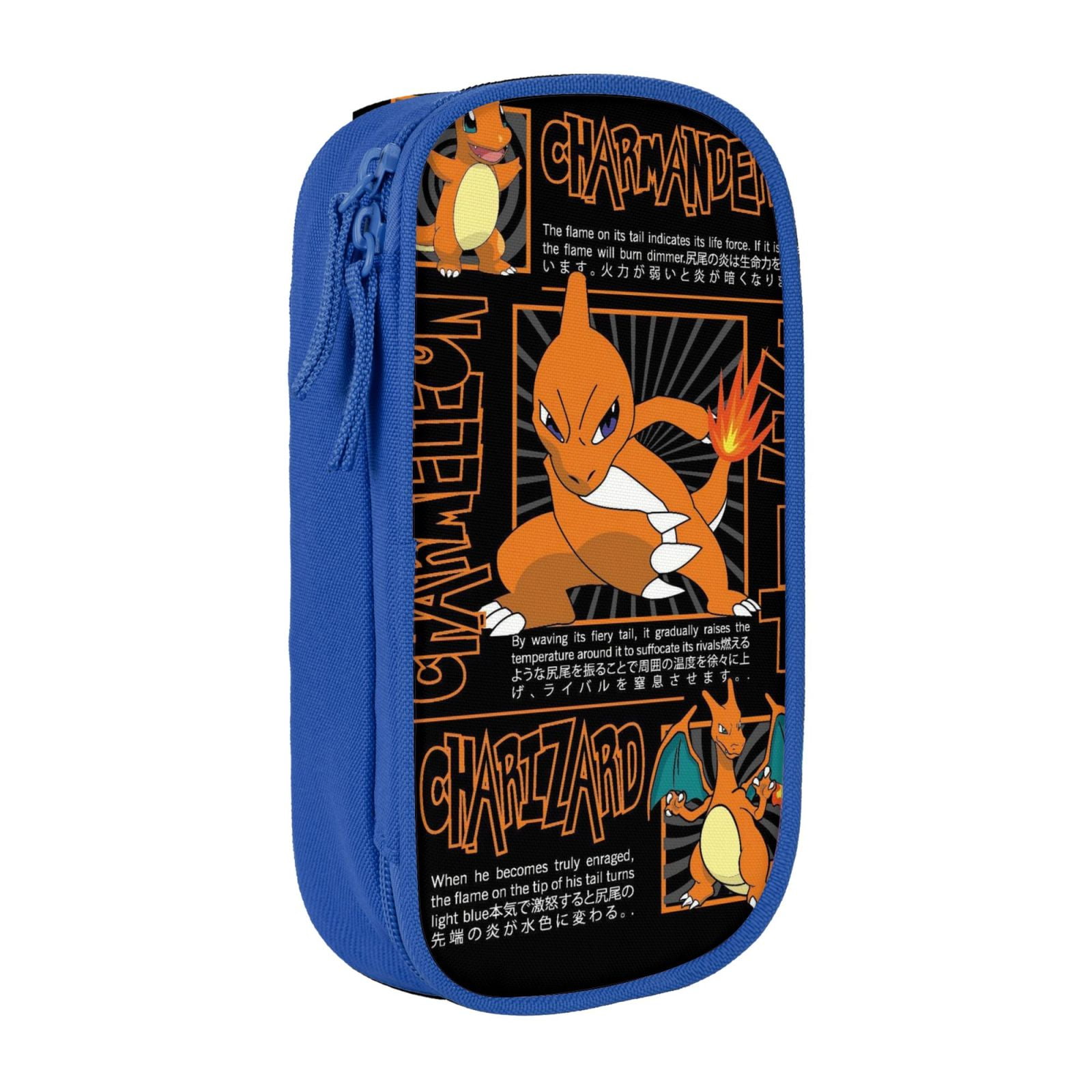Pokemon-Charmander Charizard Pencil Pouch,Pencil Case,Extra Big Pencil ...