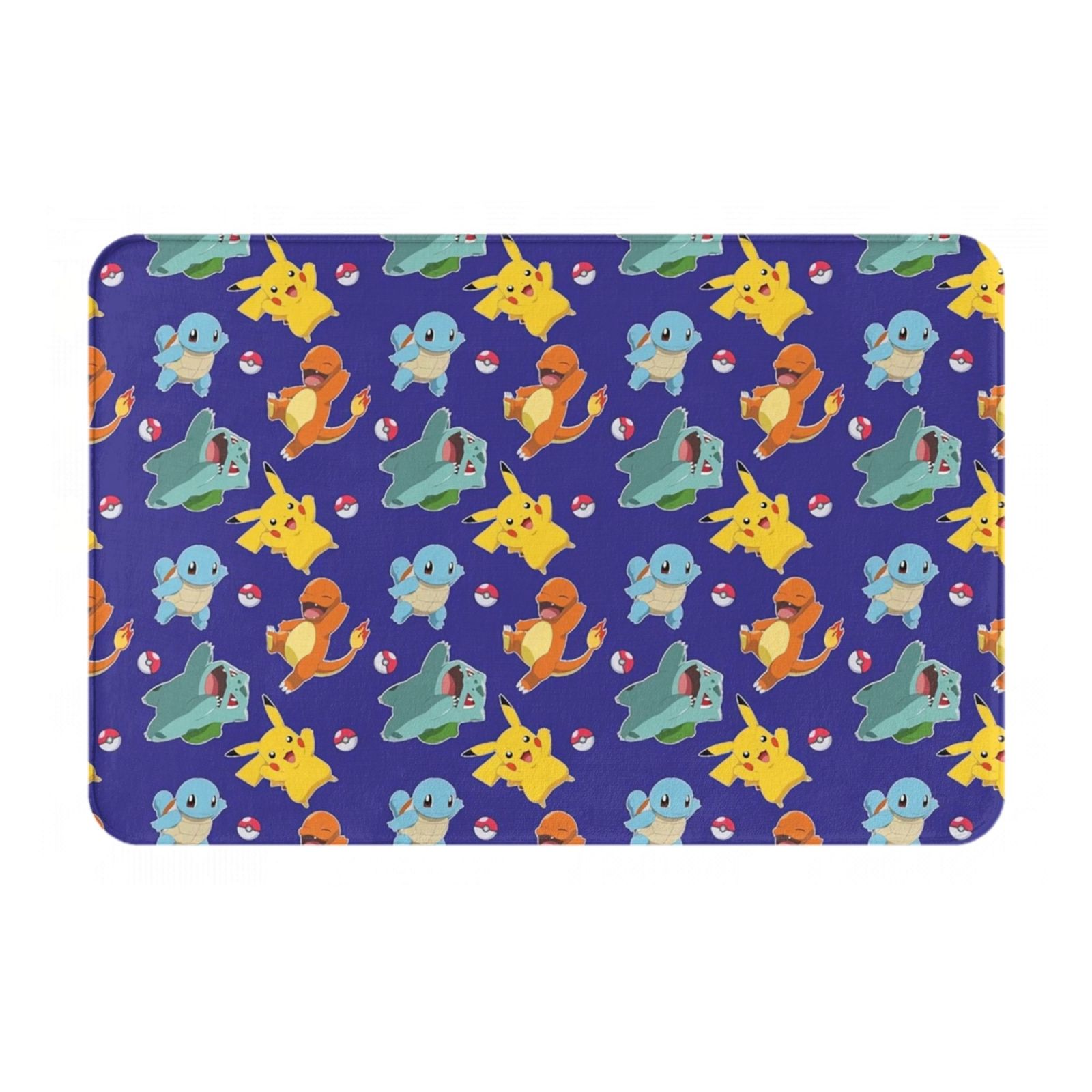 Pokemon Charmander Charizard Squirtle Bulbasaur Door Mat Indoor,Non ...