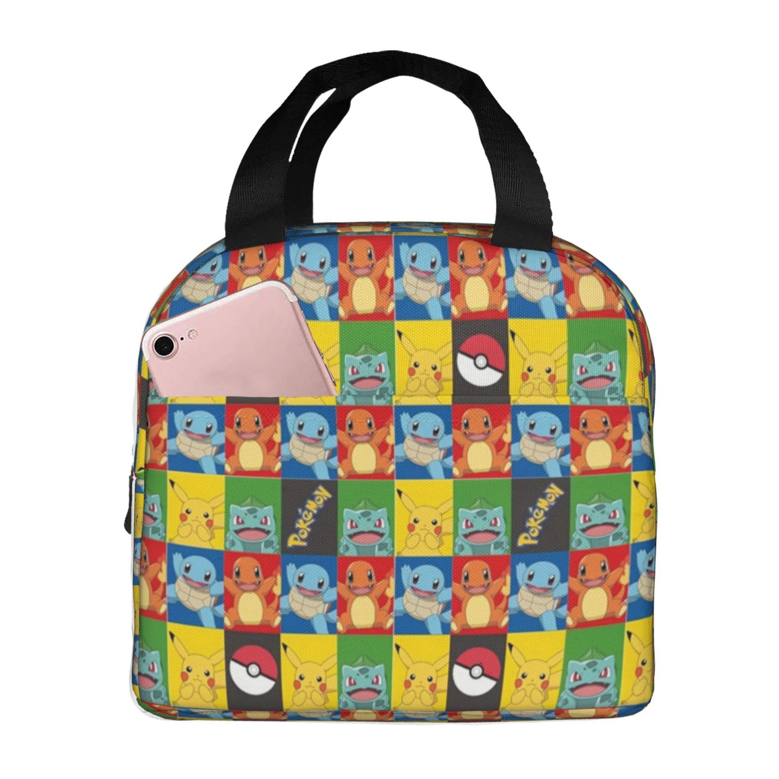 Pokemon Charmander Charizard Squirtle Bulbasaur Lunch Box for Men/Women ...