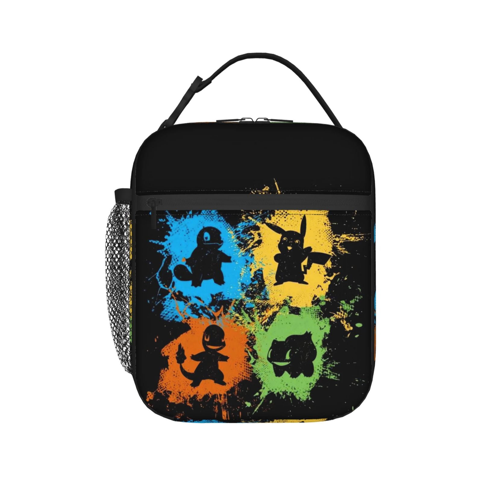 Pokemon Charmander Charizard Squirtle Bulbasaur Smiley Lunch Box for ...