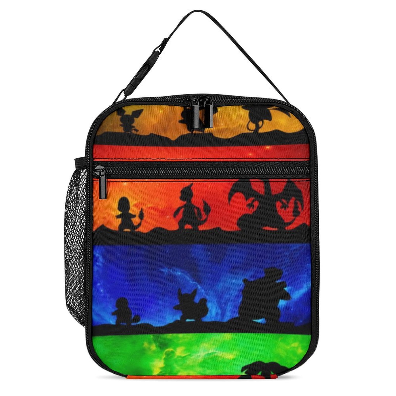 Pokemon Charmander Charizard Squirtle Bulbasaur49 Custom Text Lunch Bag ...