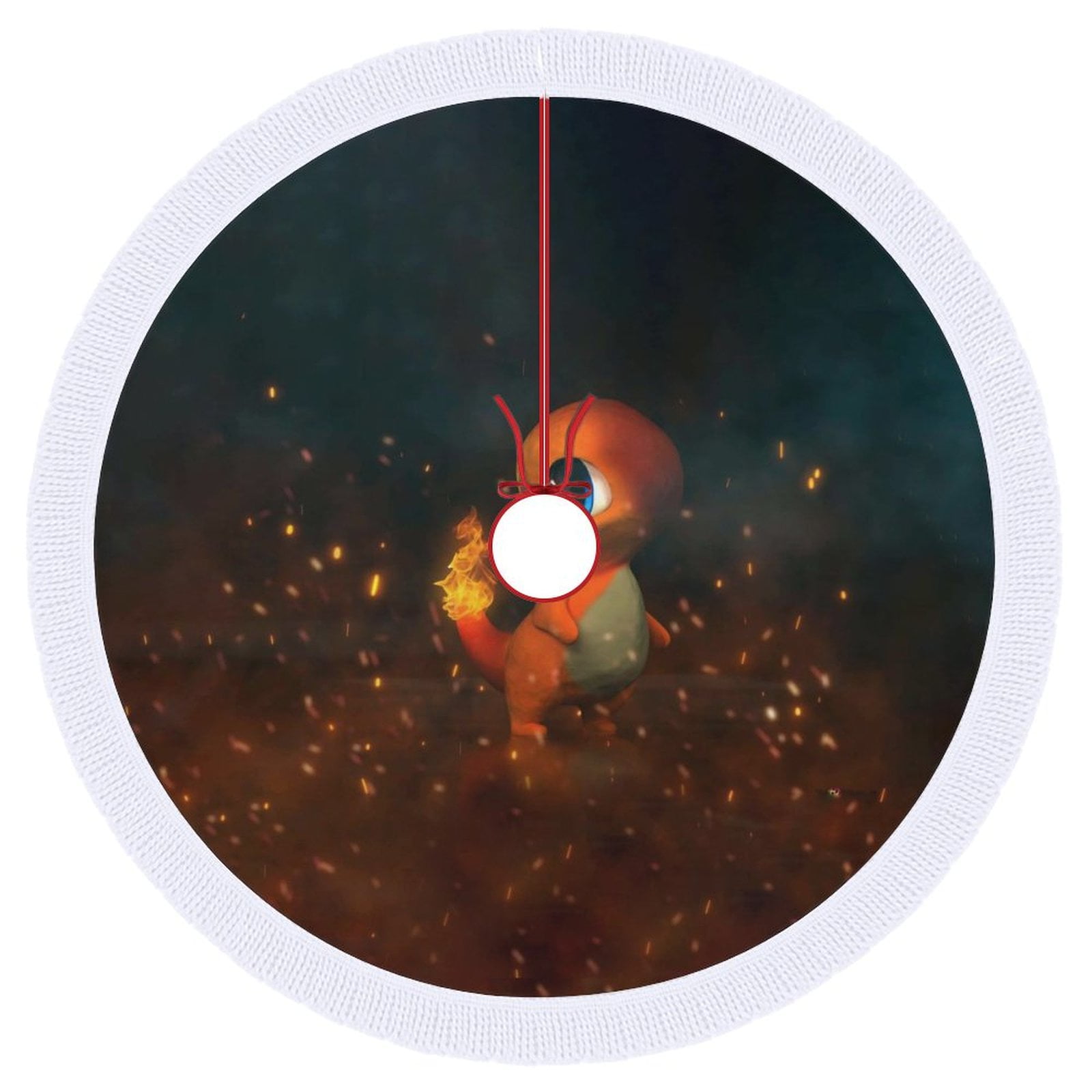 Pokemon_Charmander Christmas Tree Skirt 3 Sizes Large Merry Christmas ...