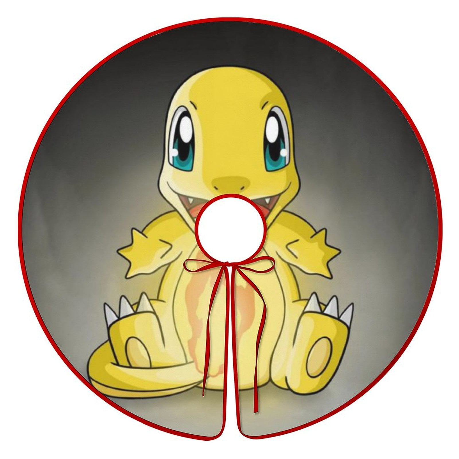 Pokemon_Charmander Christmas Tree Skirt 30 Inches, Merry Christmas Tree ...