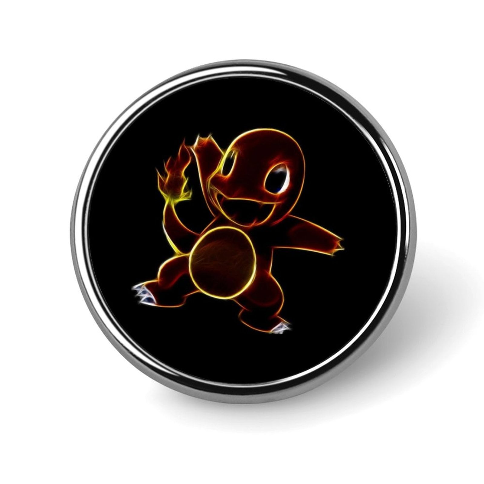 Pokemon Charmander Circle Badges Round Chest Pins Brooch Decor Round ...