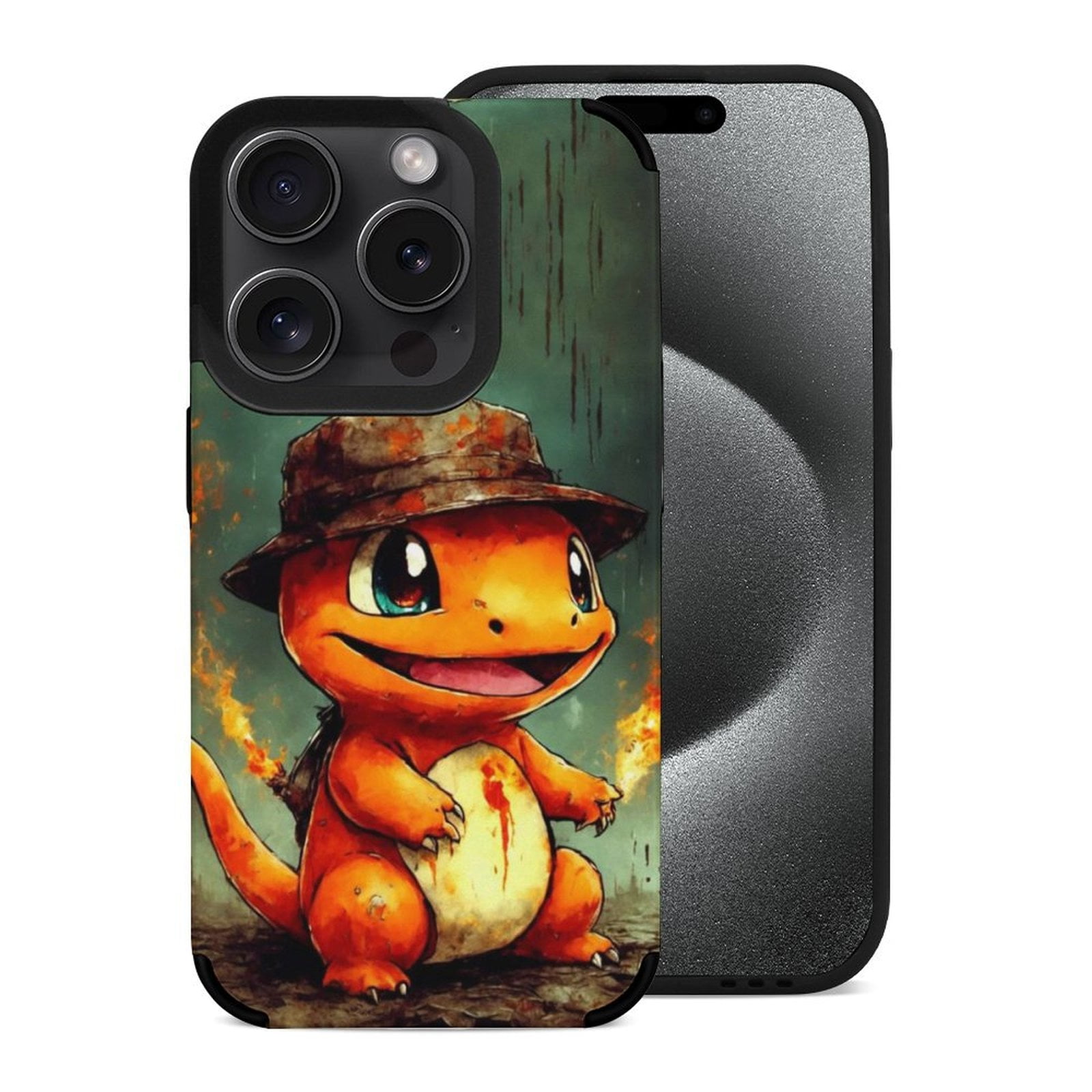 Pokemon Charmander Compatible with iPhone 15/15 Plus/15 Pro/15 Pro Max ...