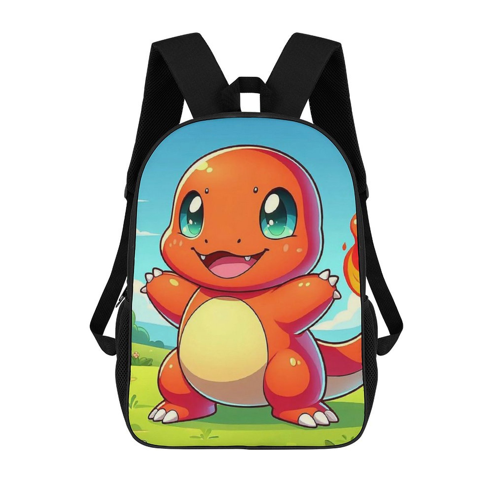 Pokemon_Charmander Custom 17inch Laptop Backpack Personalized Backpack ...