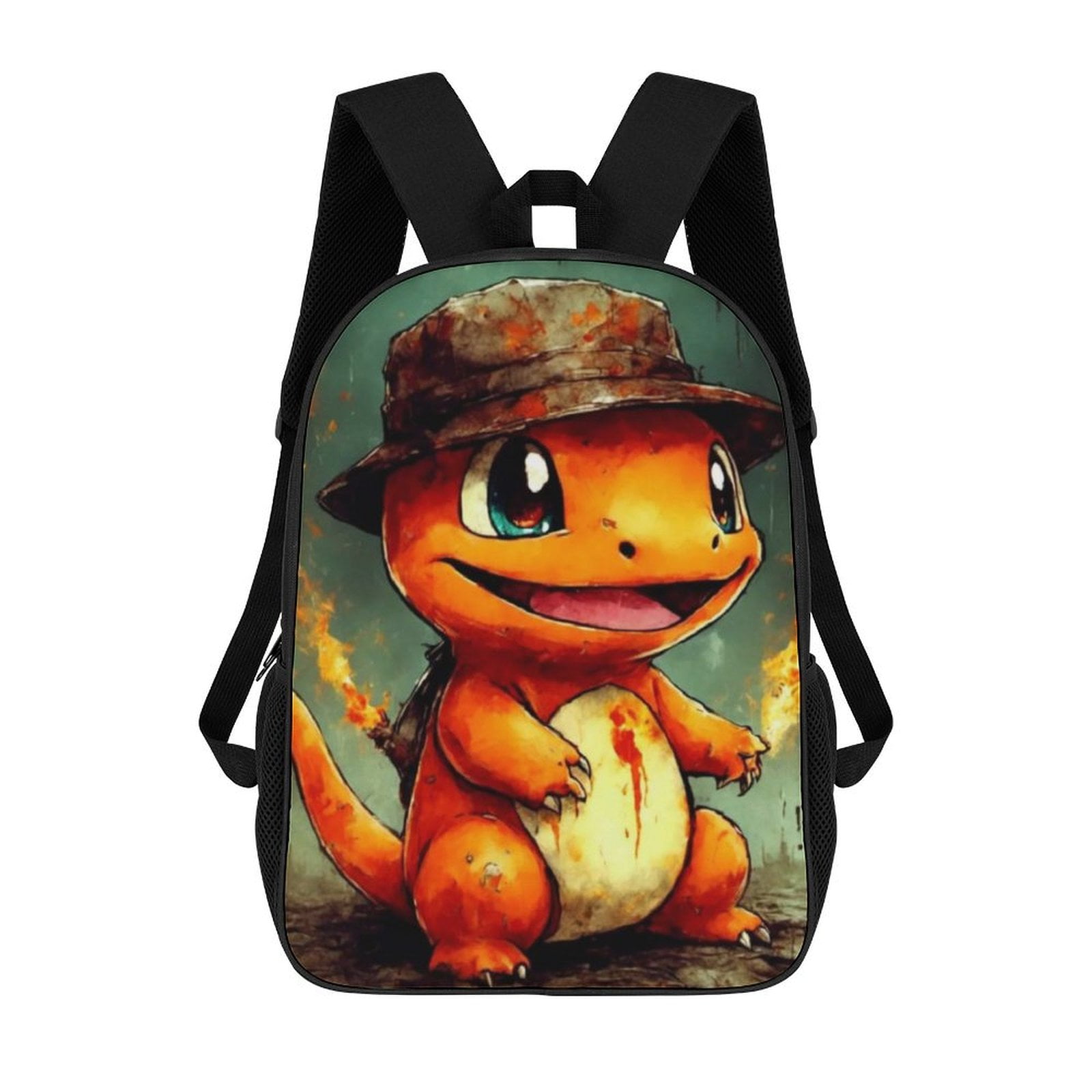 Pokemon_Charmander Custom 17inch Laptop Backpack Personalized Backpack ...