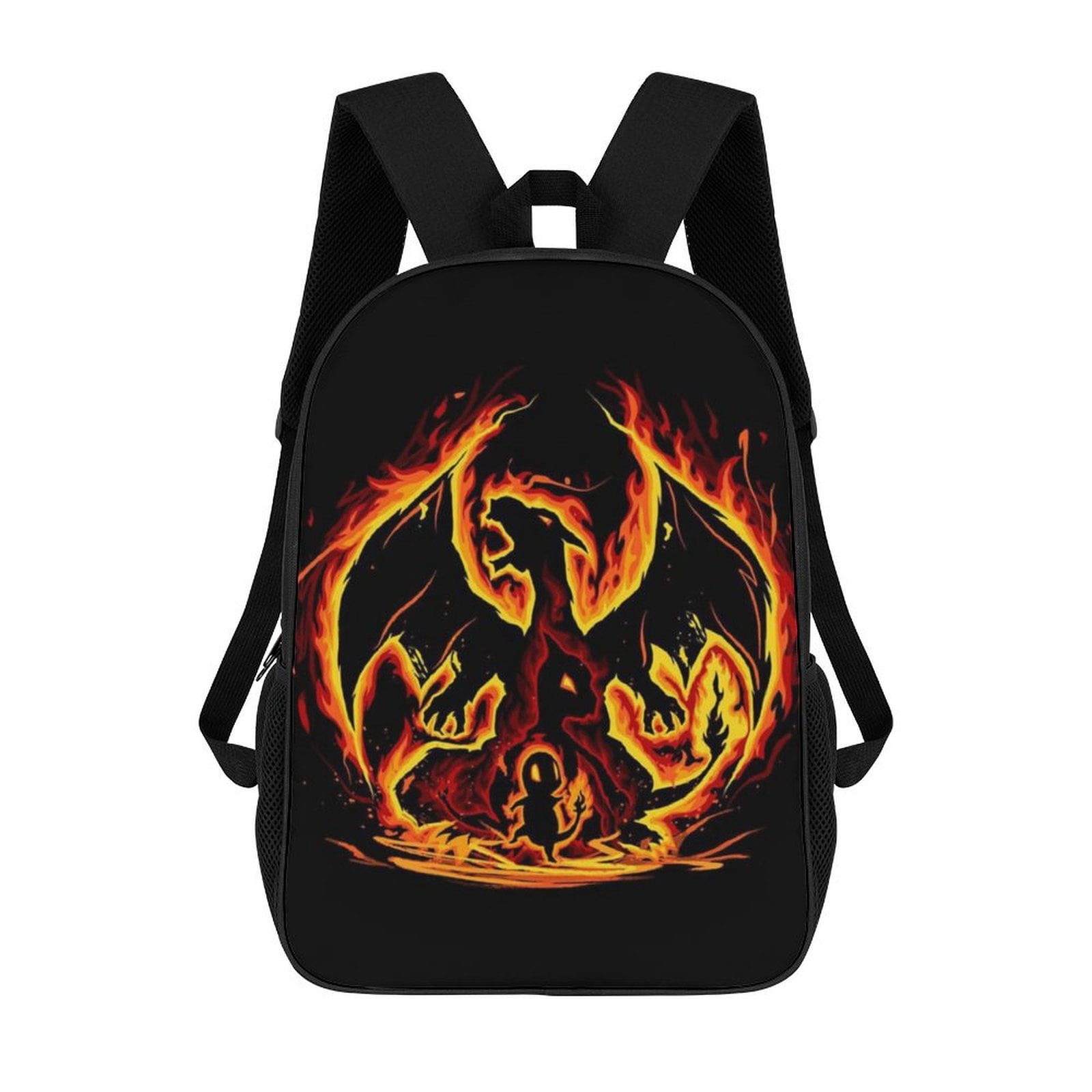 Pokemon_Charmander Custom 17inch Laptop Backpack Personalized Backpack ...