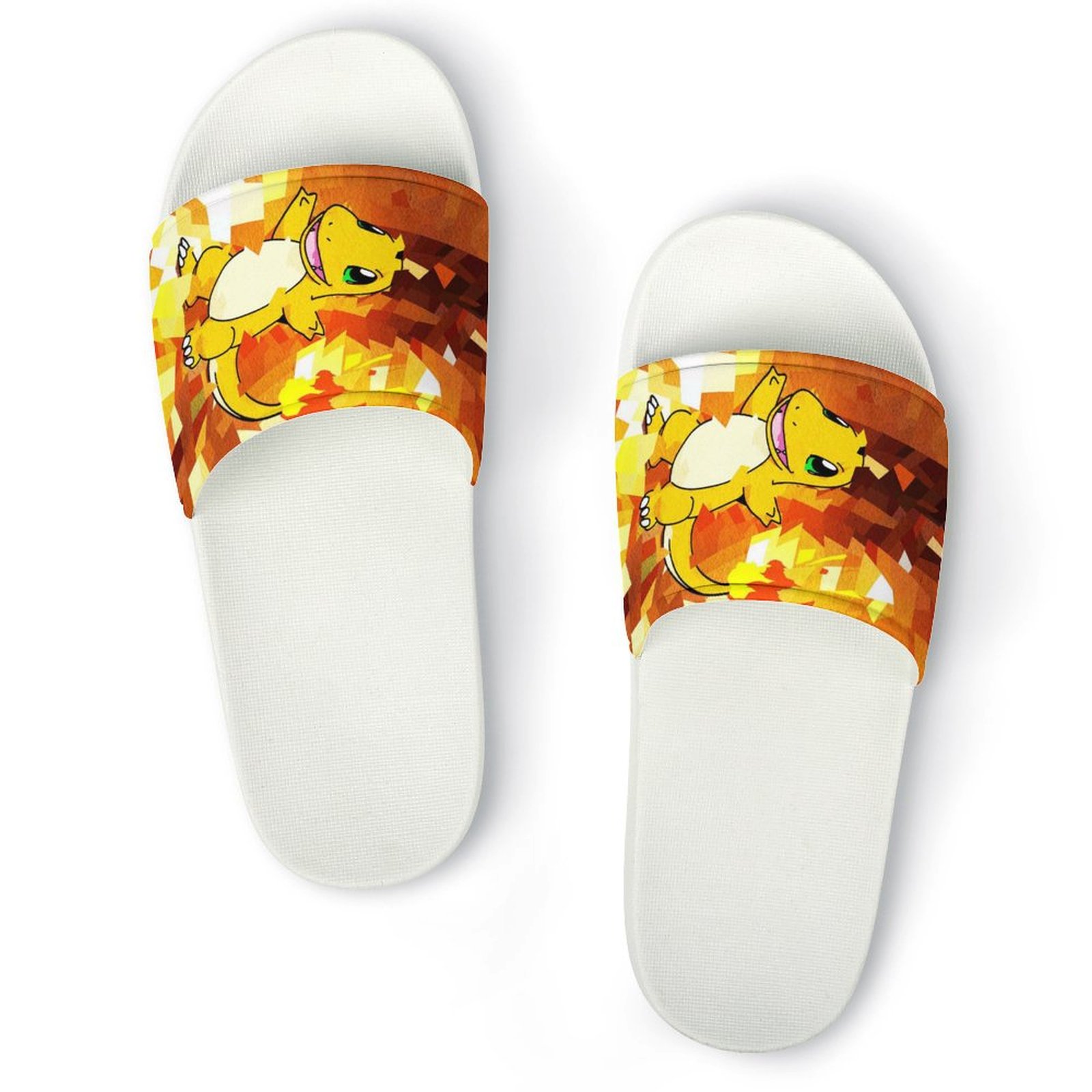 Pokemon Charmander House Slides Non Slip Quick Drying Shower Sandals ...
