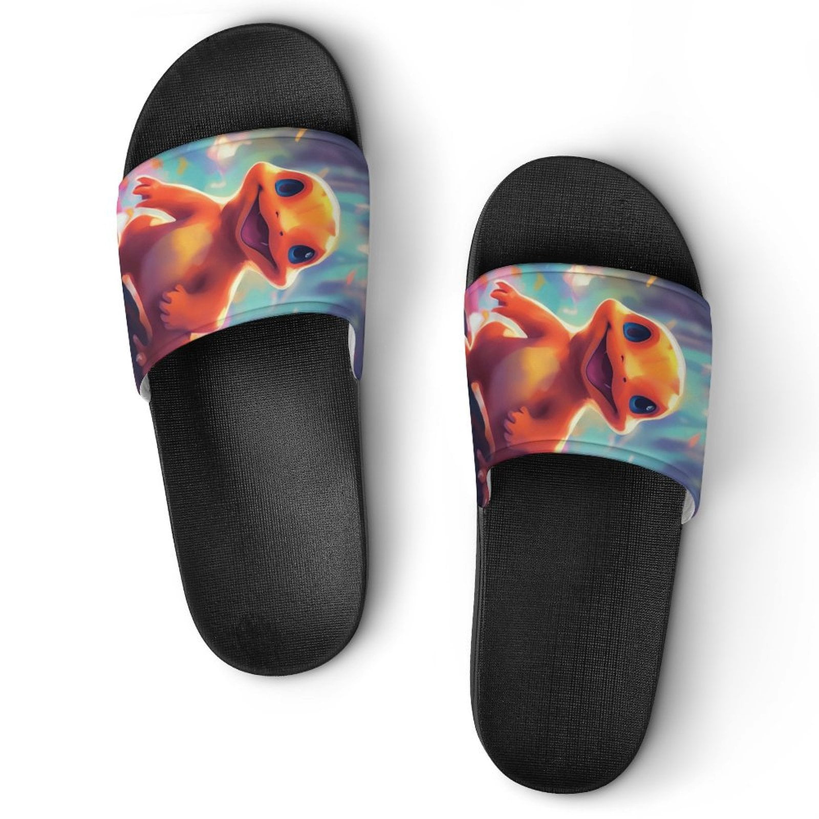 Pokemon Charmander House Slides Non Slip Quick Drying Shower Sandals ...