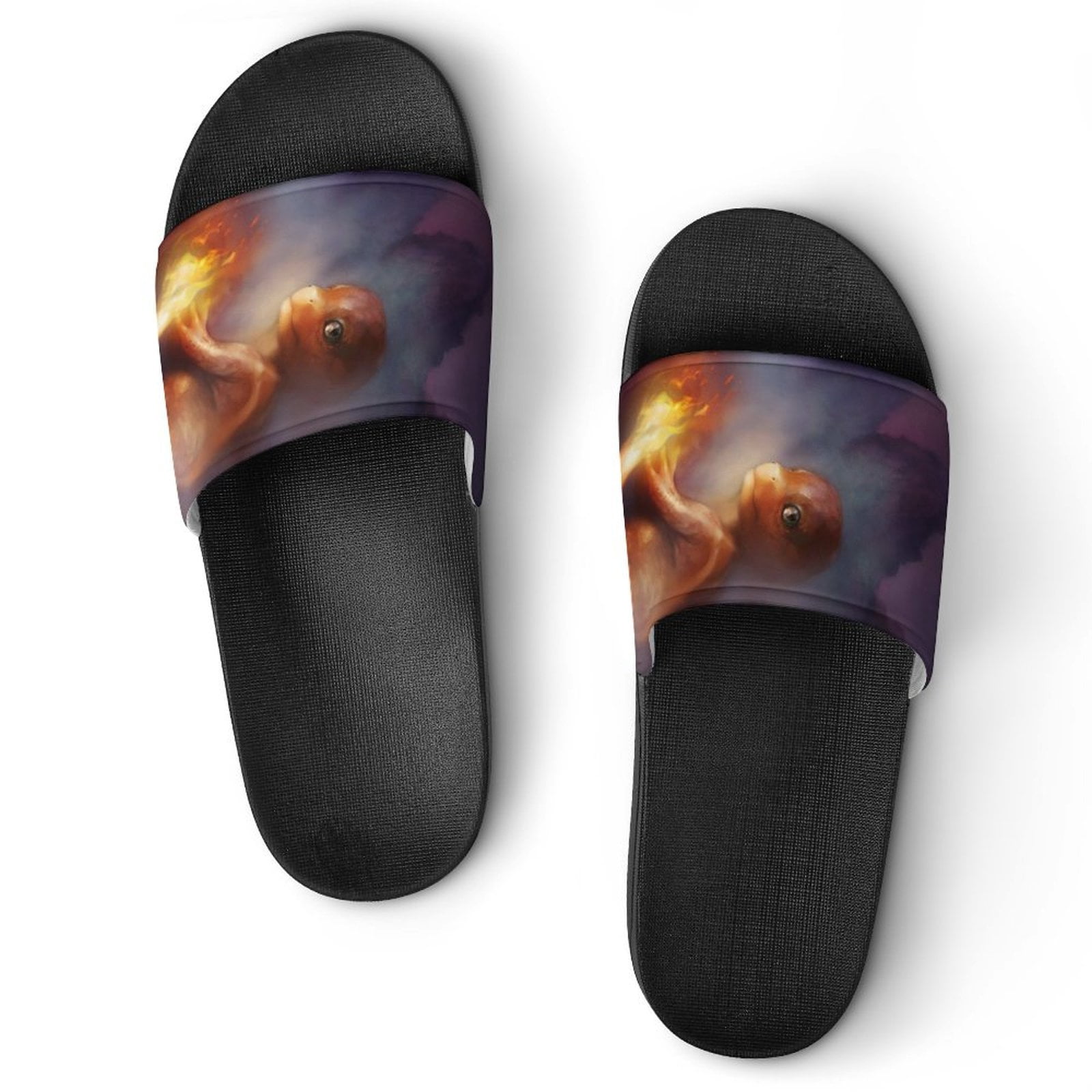 Pokemon Charmander House Slides Non Slip Quick Drying Shower Sandals ...