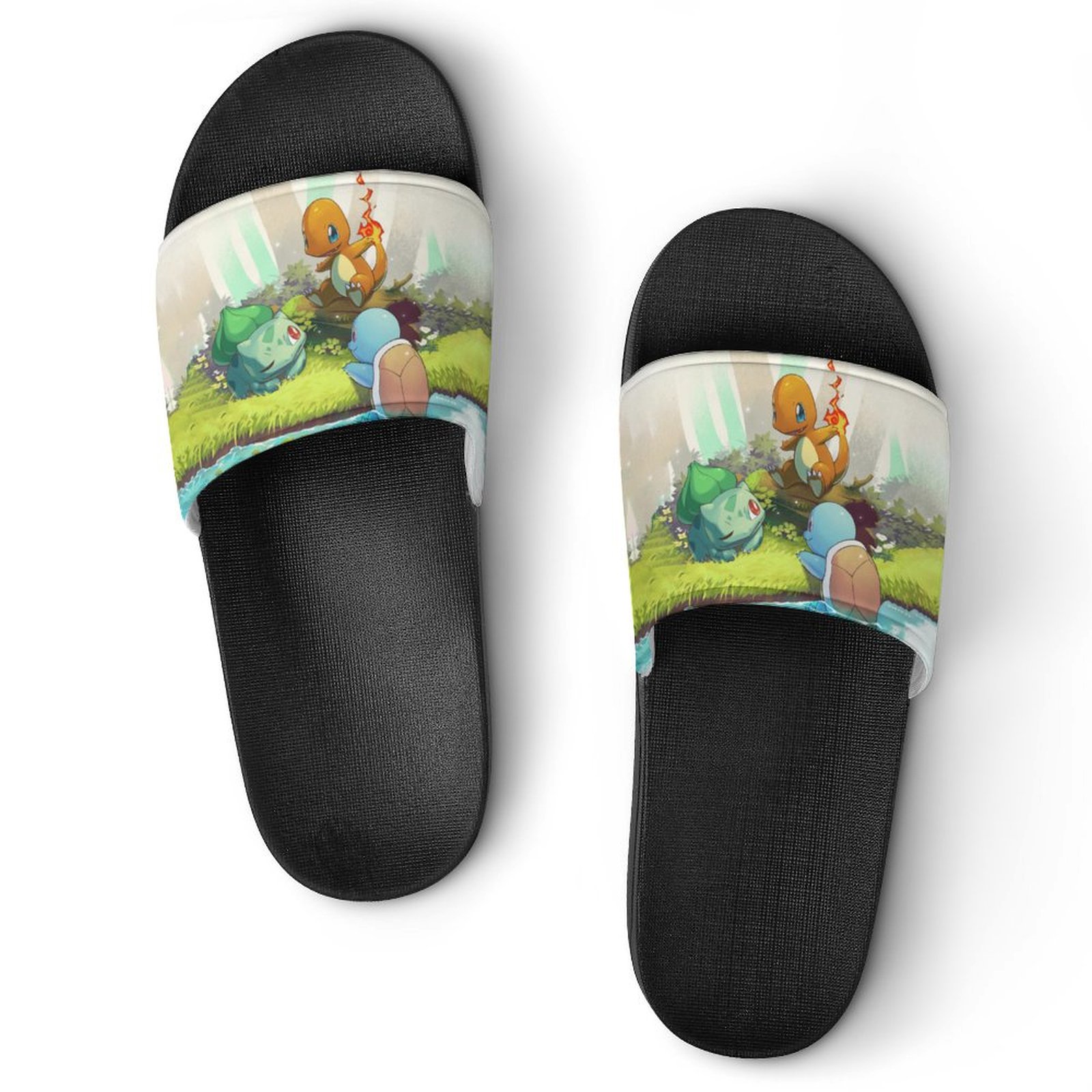 Pokemon Charmander House Slides Non Slip Quick Drying Shower Sandals ...