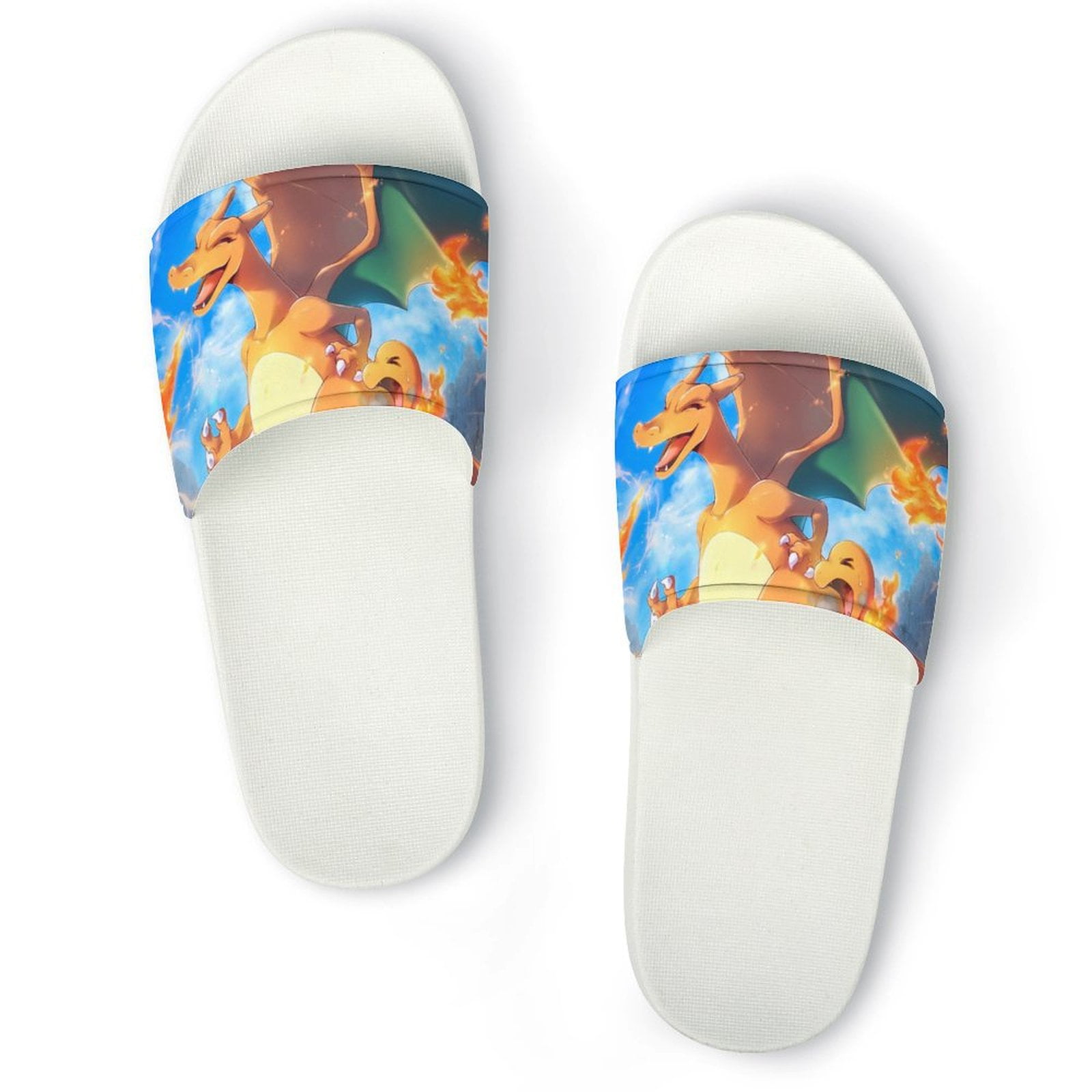 Pokemon Charmander House Slides Non Slip Quick Drying Shower Sandals ...