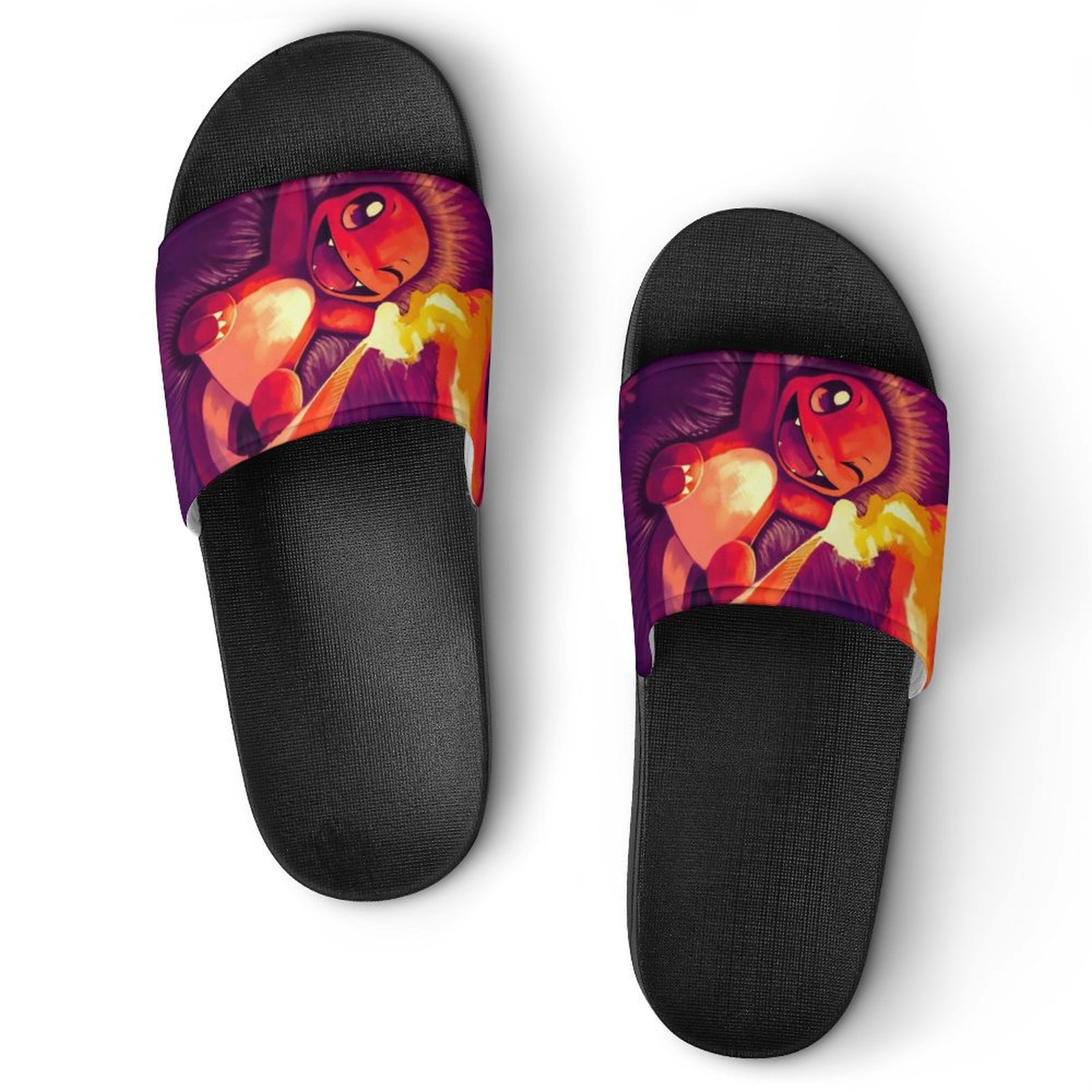 Pokemon Charmander House Slides Non Slip Quick Drying Shower Sandals ...