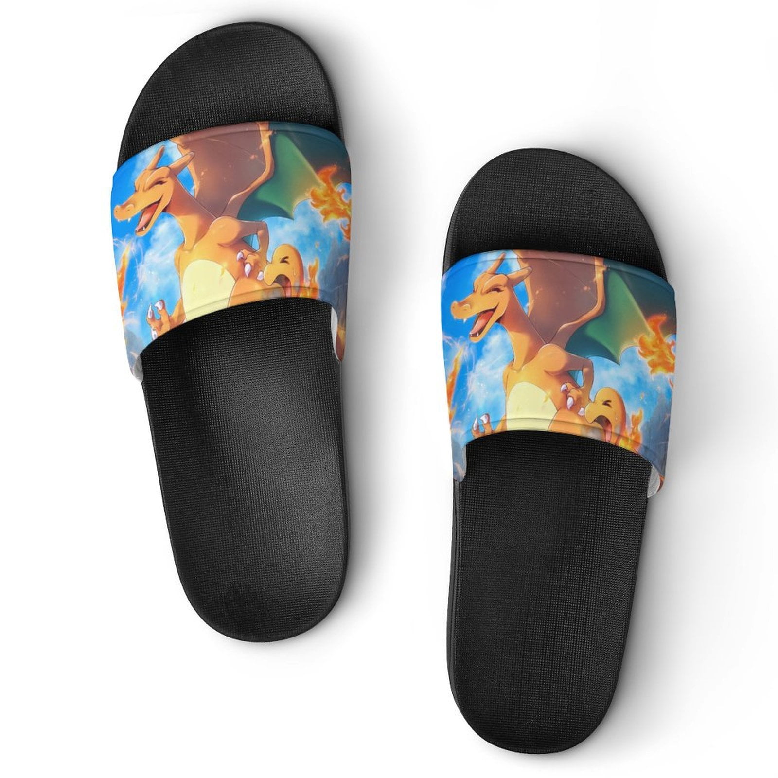 Pokemon Charmander House Slides Non Slip Quick Drying Shower Sandals ...