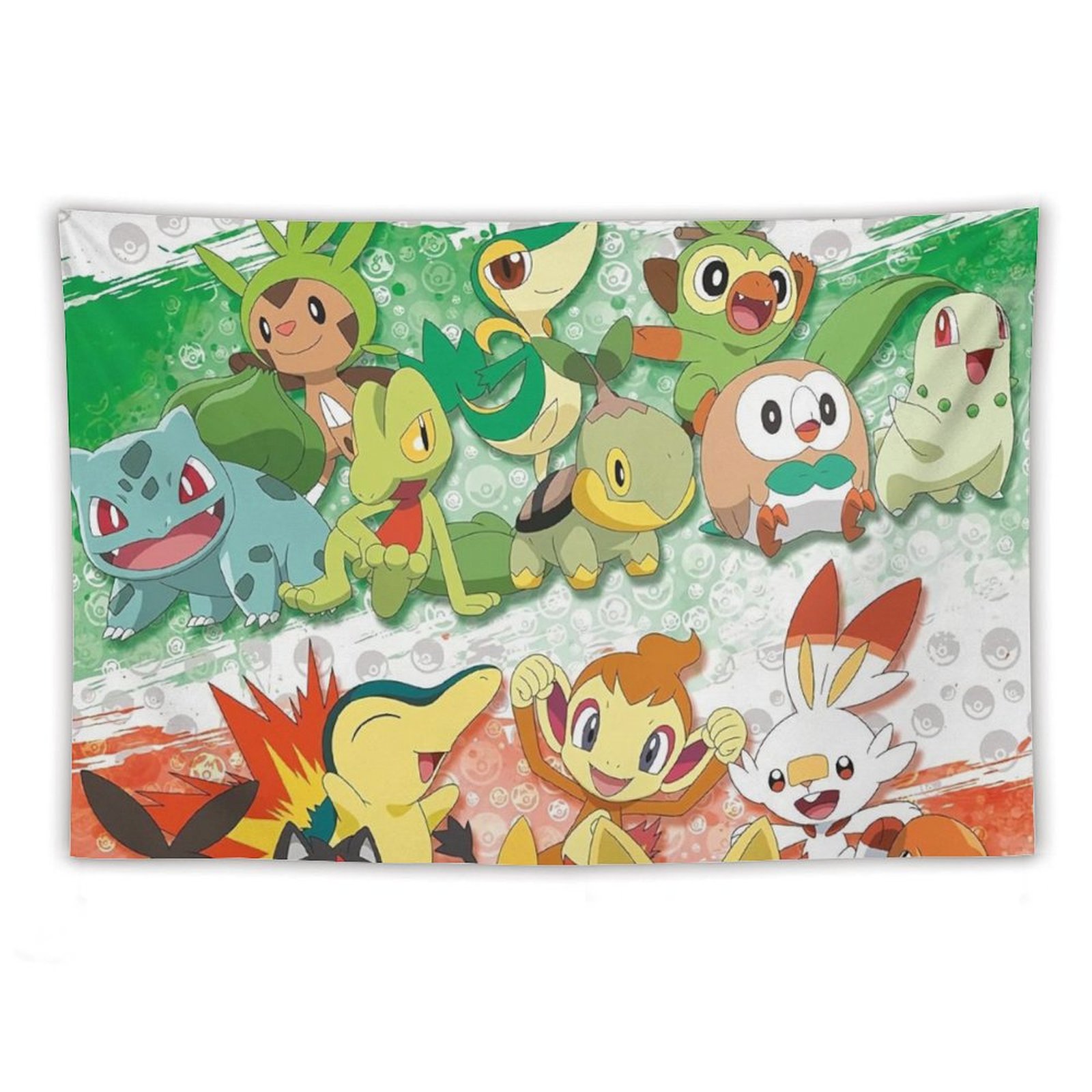 Pokemon-Charmander Squirtle Bulbasaur Tapestry,Pokemon-Charmander ...