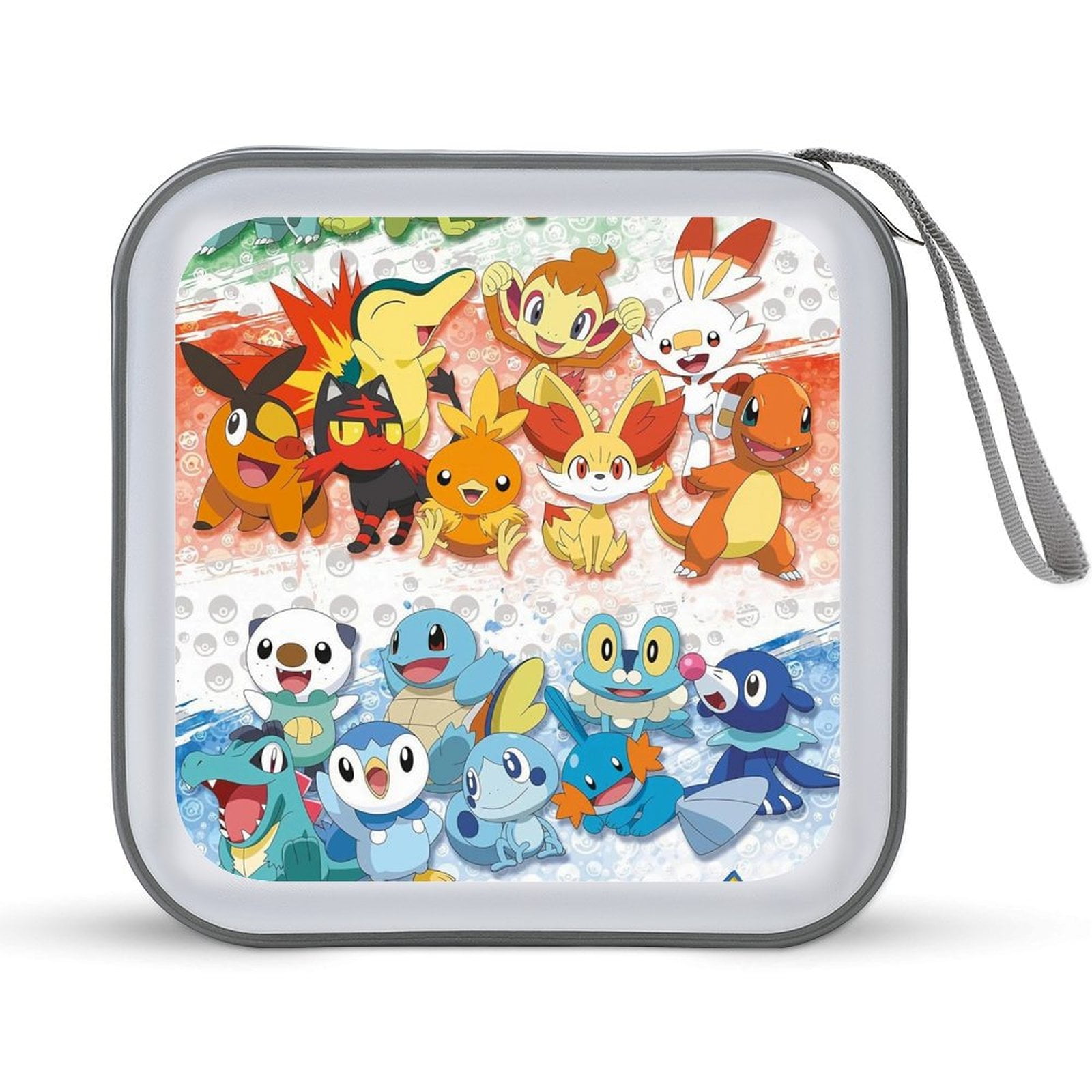Pokemon-Charmander Squirtle Bulbasaur6 CD Case, 40 Capacity VCD/DVD ...