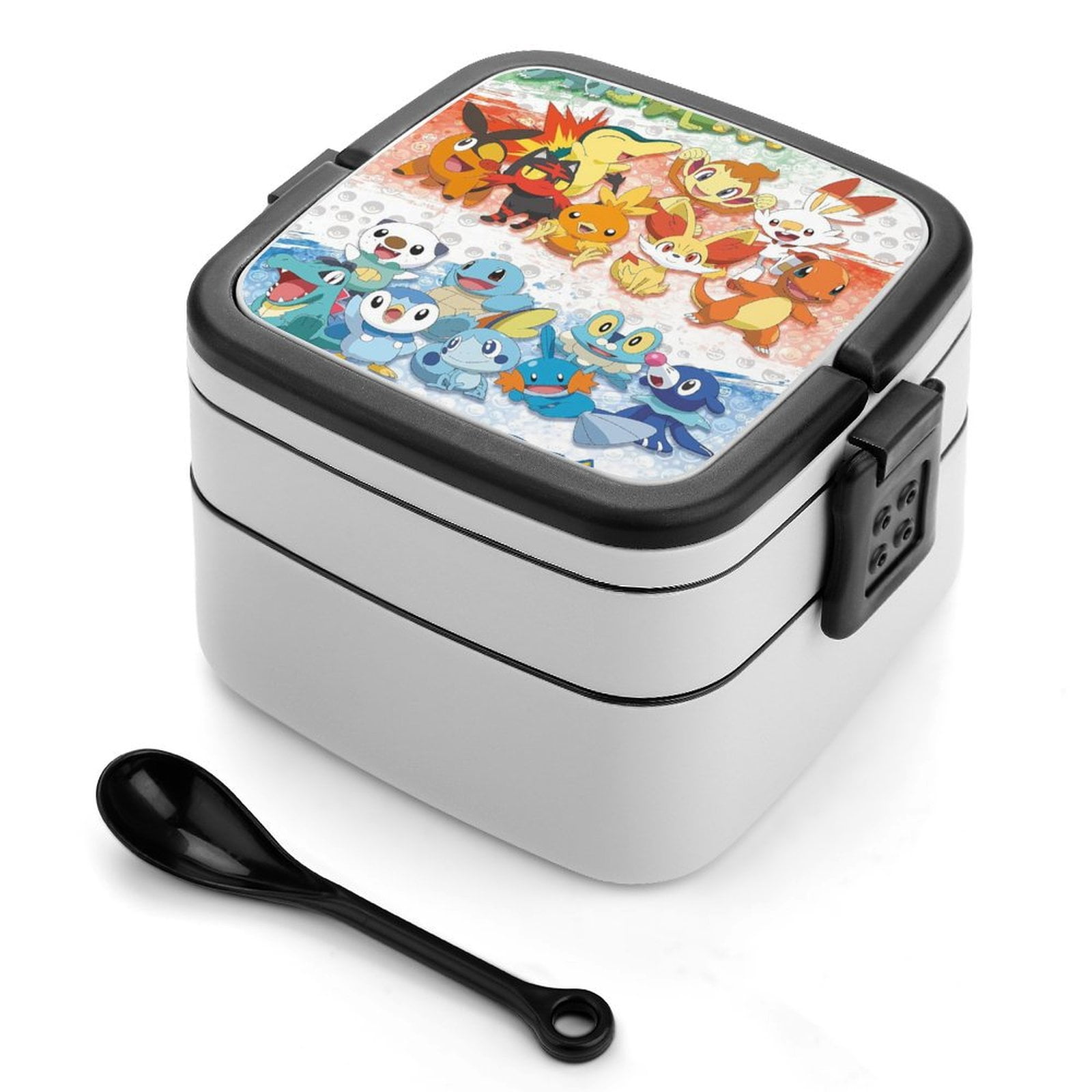 Pokemon-Charmander Squirtle Bulbasaur6 Reusable Bento Boxes Lunch Box ...