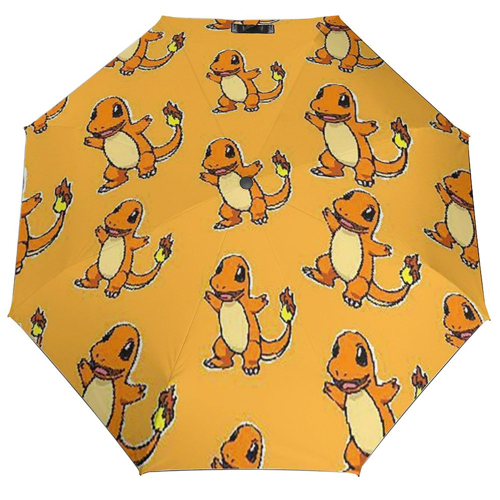 Pokemon Charmander Sun umbrella Automatic Open/Close Sun Rain Travel ...