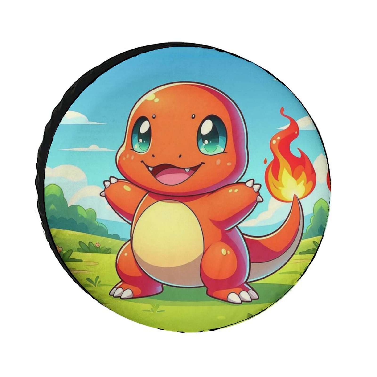 Pokemon Charmander Tire Cover Spare Tire Bag Spare tire Cover ...