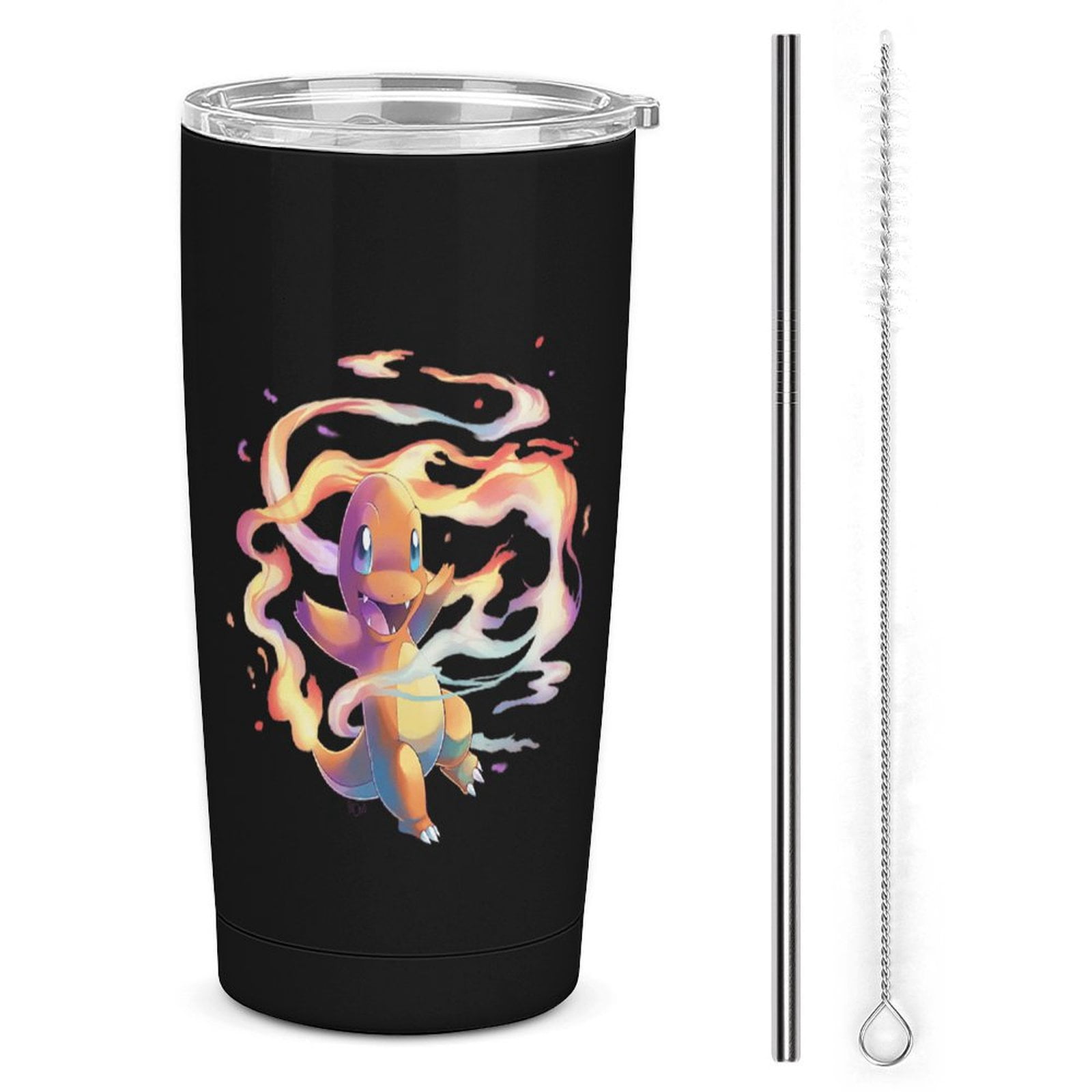 Pokemon Charmander Travel Coffee Mug Travel Tumbler Cup 20 OZ Tumbler ...