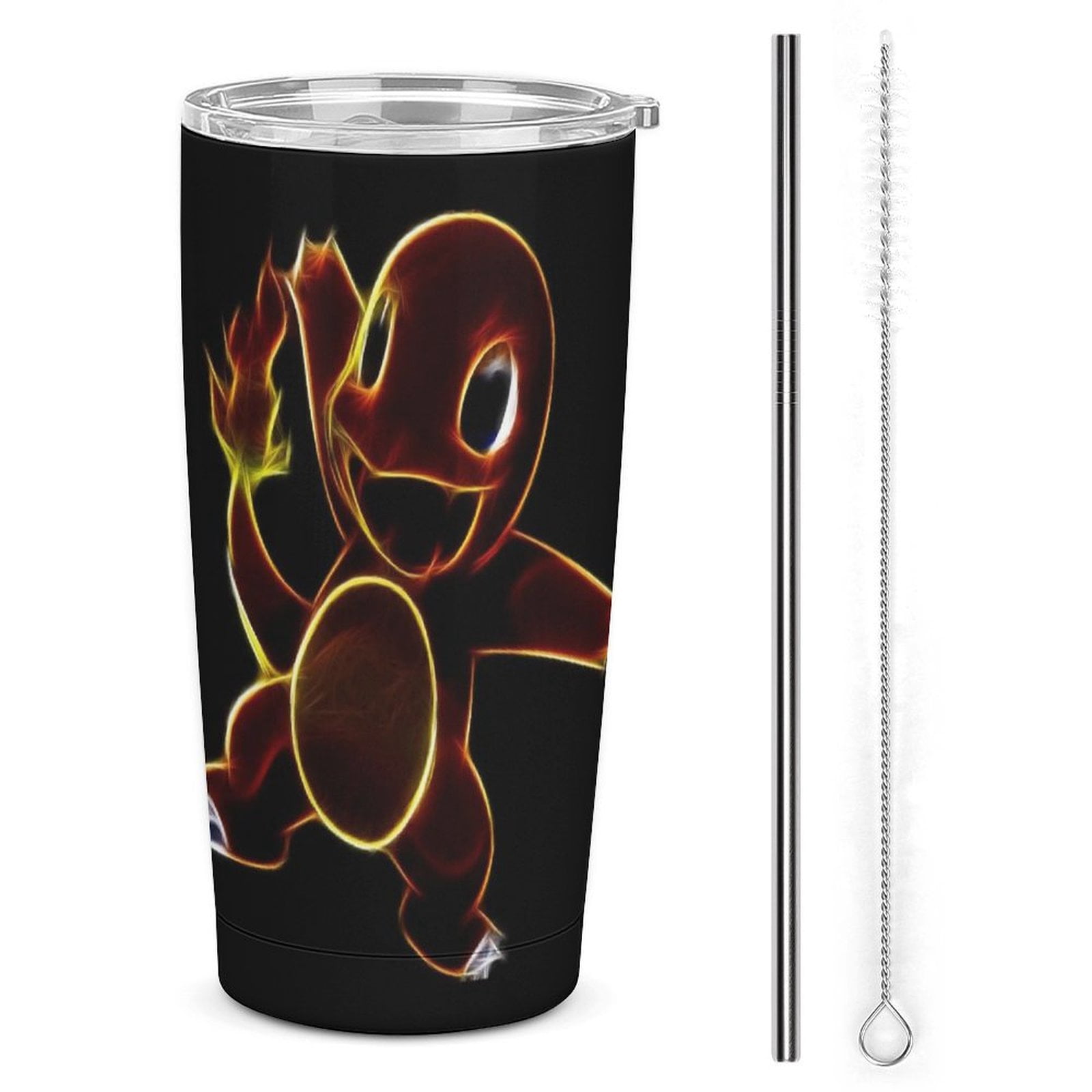 Pokemon Charmander Travel Coffee Mug Travel Tumbler Cup 20 OZ Tumbler ...