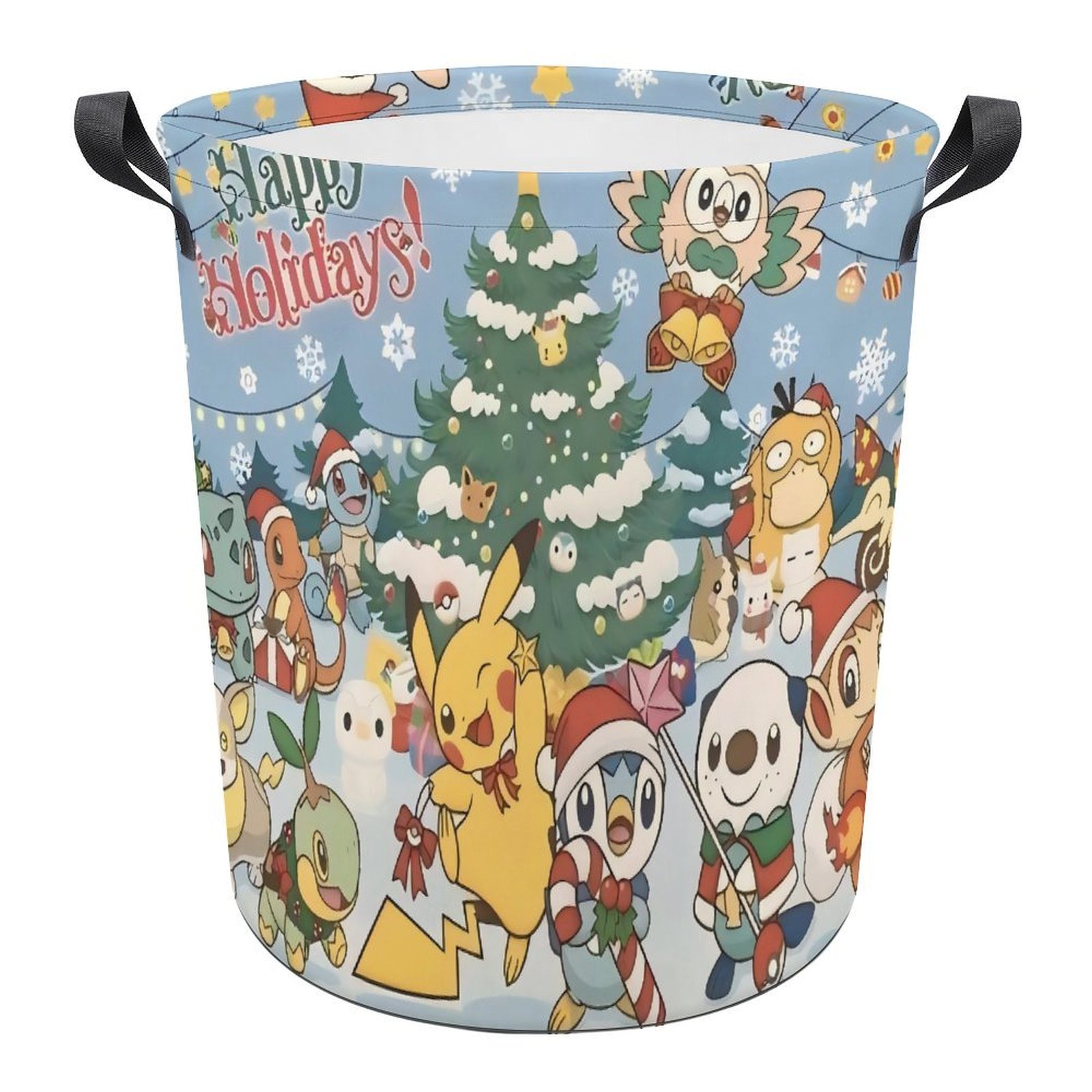 Pokemon Christmas Laundry basket gift toy storage foldable wardrobe ...