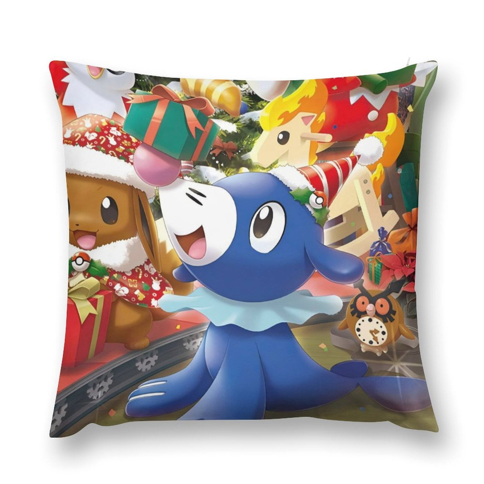Pokemon Christmas Pillow cover square cushion cover cartoon home ...