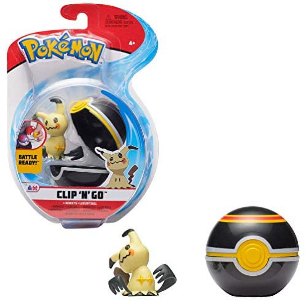 Pokemon Clip N Go Mimikyu - Catch Em All with Luxury Ball - Walmart.com