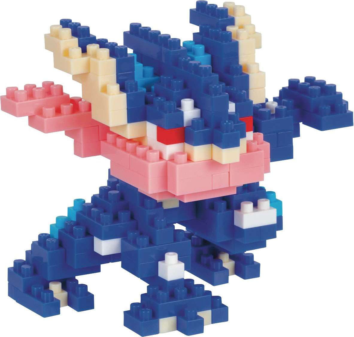 Kawada Nanoblock Pokemon Series Greninja Micro-Sized Building Block Set - Walmart.com