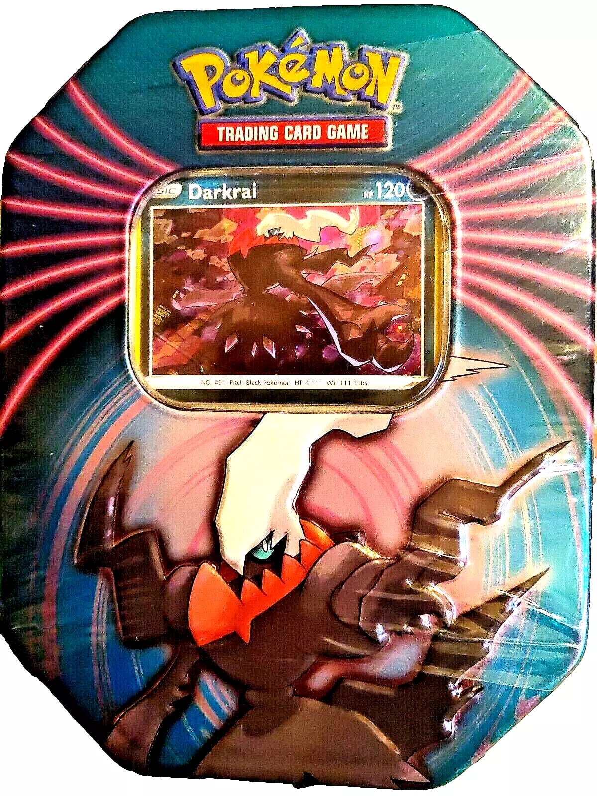 Pokemon Collectible Tin Darkrai - Walmart Business Supplies