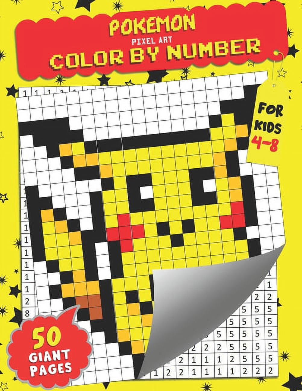 Color By Number Coloring Pages Pokemon Pokemon Color By Number By