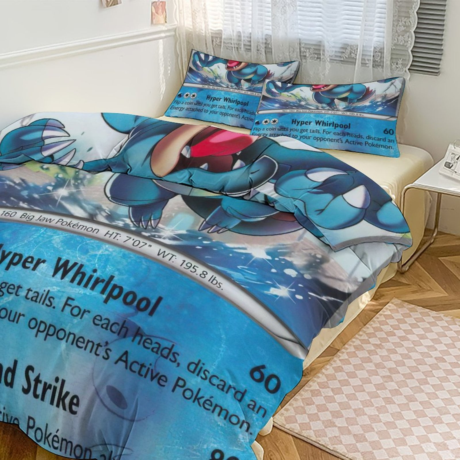 Pokemon Comforter 3 Pieces Sets - Soft Warm Fluffy Bedding - 1 Anime ...