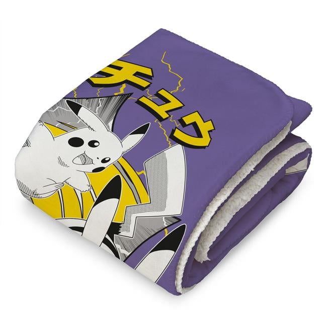 The Northwest 1POK-A3300-0001-OOF 50 x 60 in. Pokemon Coming Achu Micro ...