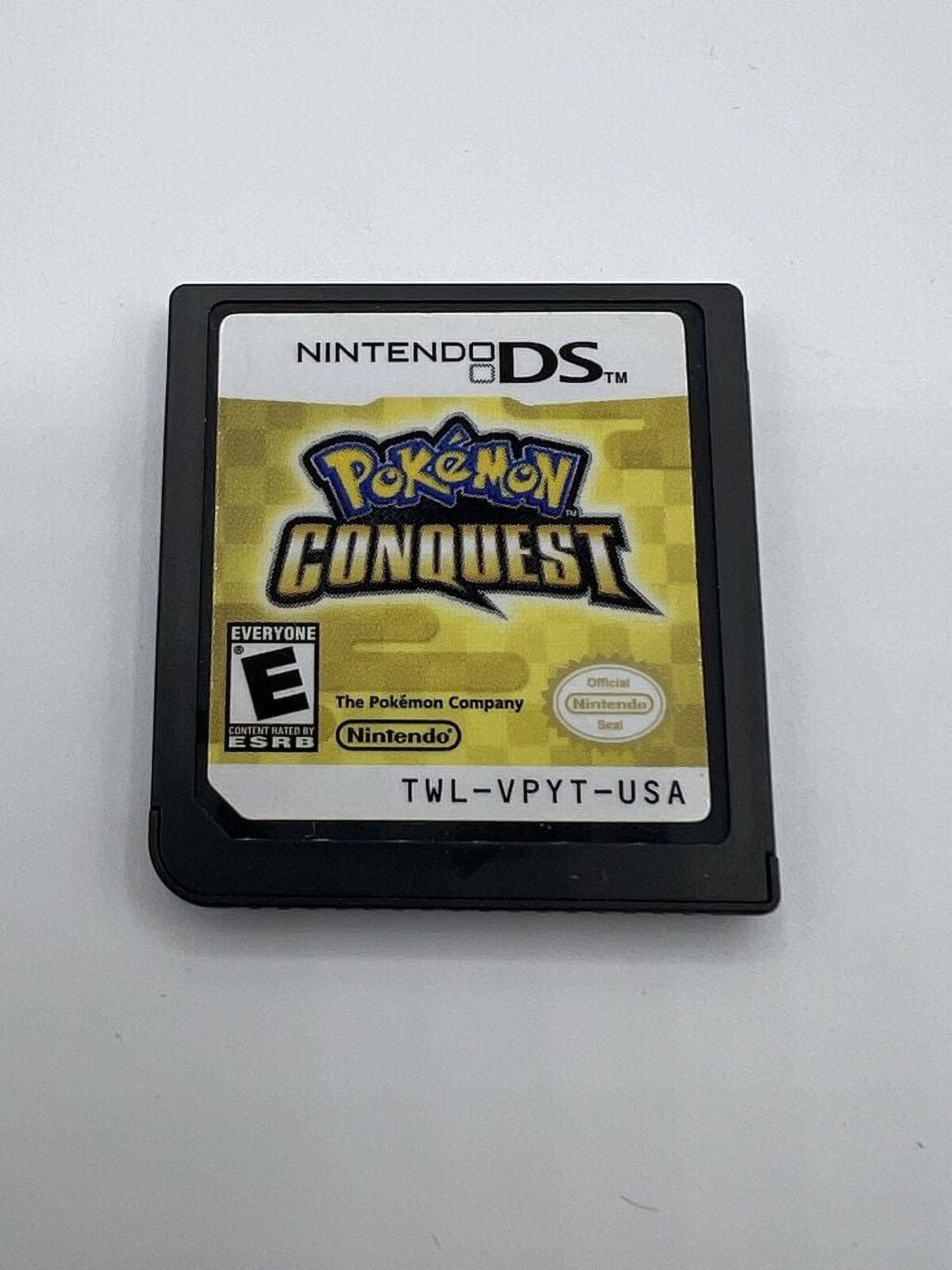 Pokemon Conquest Cassette Only Nintendo DS Tested - Walmart.com