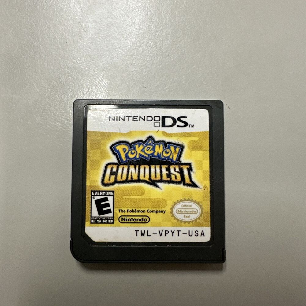 Pokemon Conquest Nintendo DS Genuine Tested - New Rated E: Everyone ...