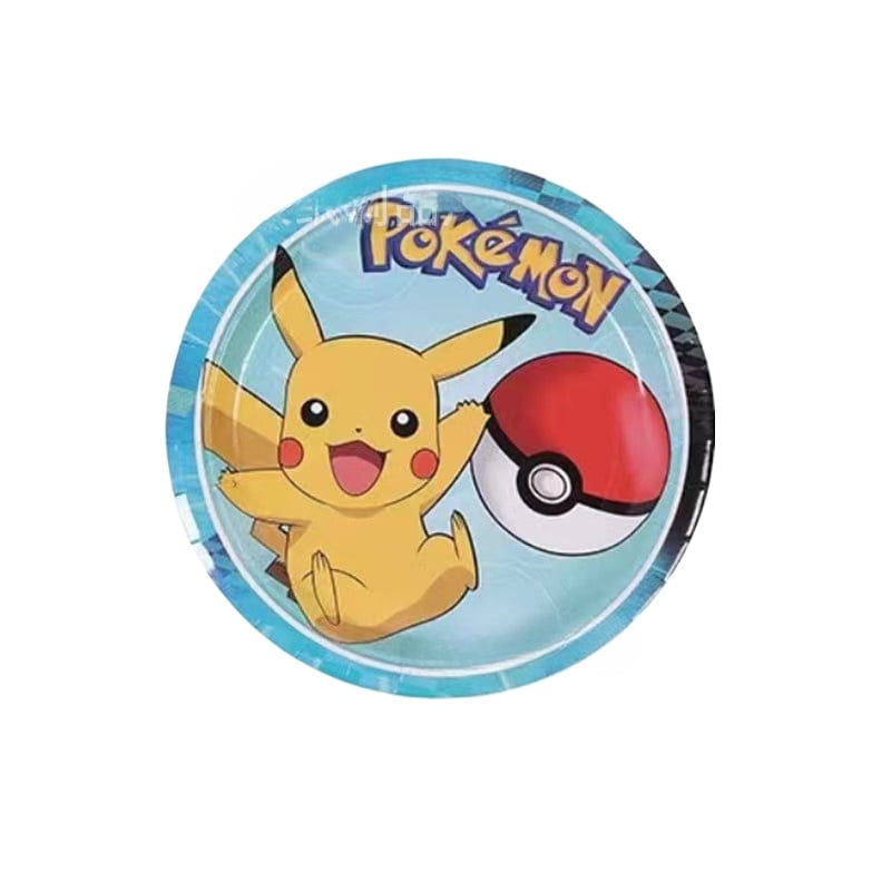 Pokemon Core Paper Dessert Plates 7" 20pcs - Walmart.com