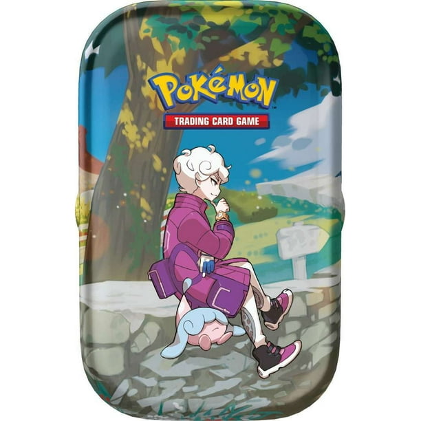 Pokemon Crown Zenith Bede with Hatenna Mini Tin Set (2 Booster Packs ...