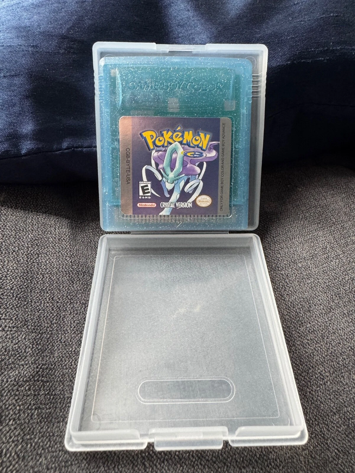 Pokemon Crystal, Silver, Gold, Red and Blue Games Cartridges Gameboy ...