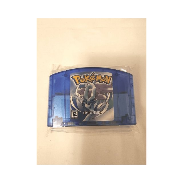 Pokemon Crystal Version N64 Emu Games - Nintendo 64 New Rating:E ...
