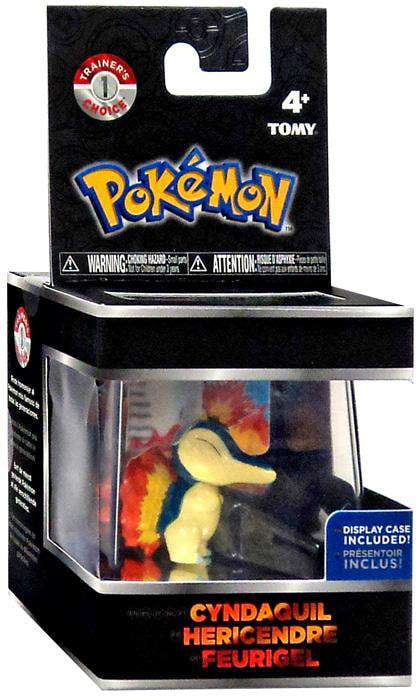 Pokemon Cyndaquil Trainer's Choice Mini Figure - Walmart.com