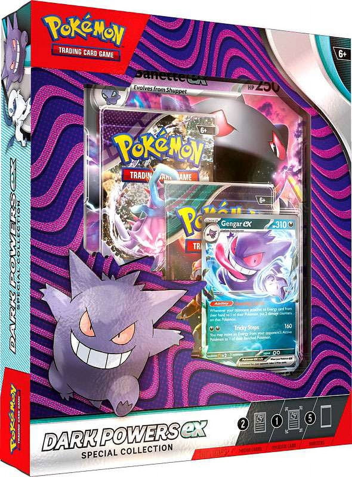 Pokemon Dark Powers EX Special Collection (5 Booster Packs, 3 Promo ...