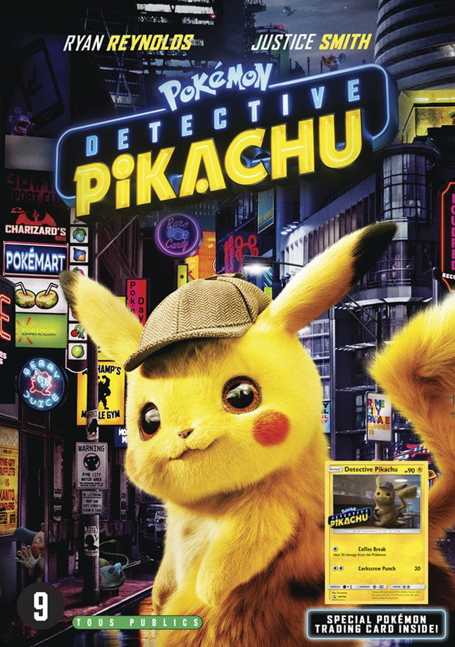 Pre-Owned Pokemon:Detective Pikachu (Dvd) (Good) - Walmart.com