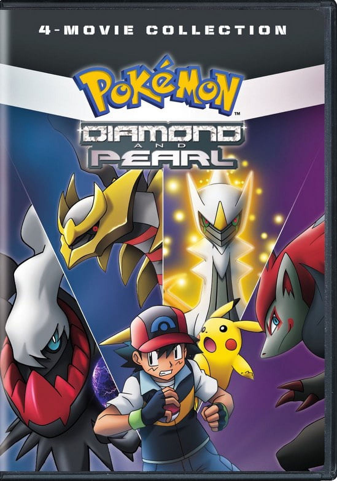 Pokemon Diamond & Pearl Movie Collection DVD Set, 360 mins - Walmart.com
