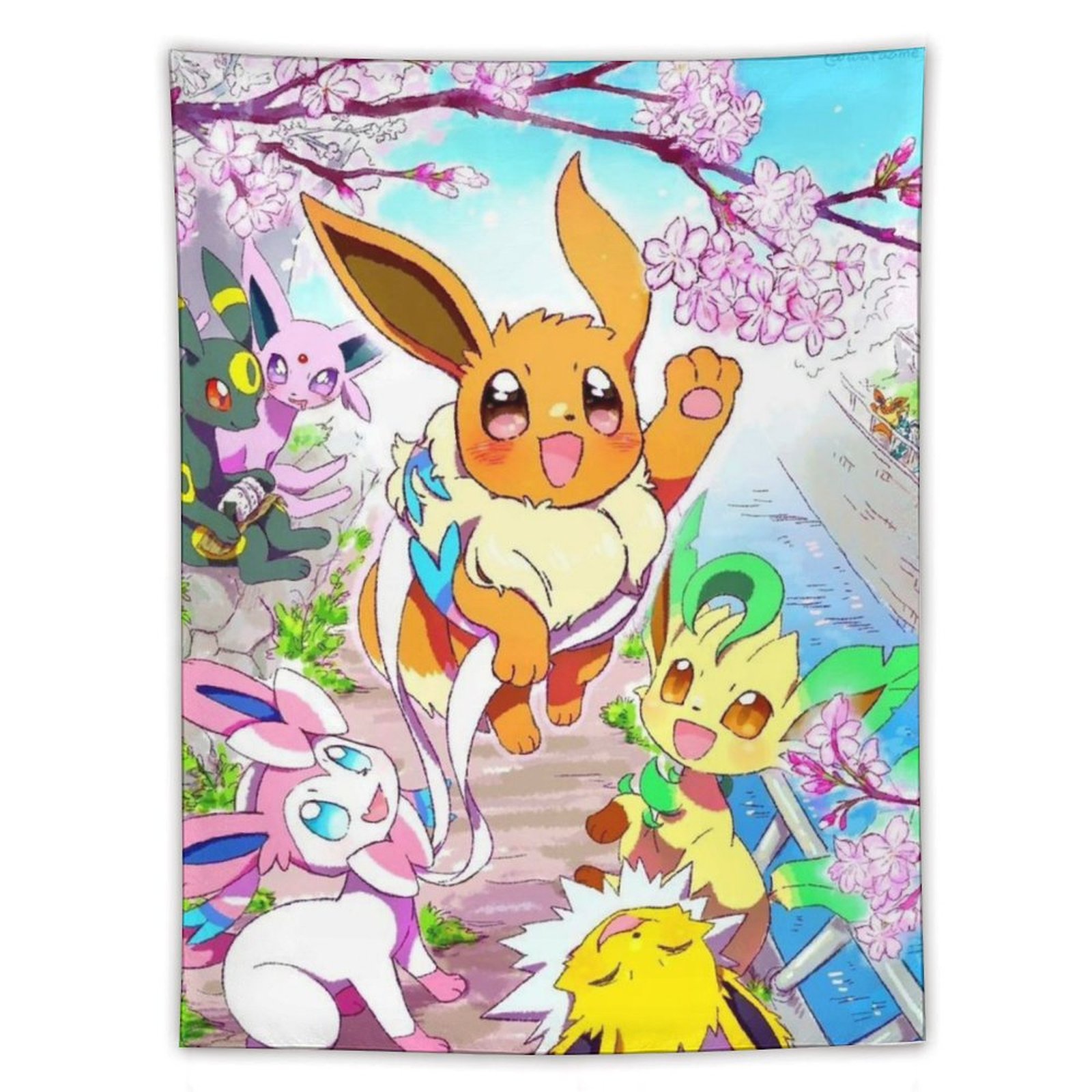 Pokemon Door curtain Doorway Privacy closet door 60"x80" curtain living ...