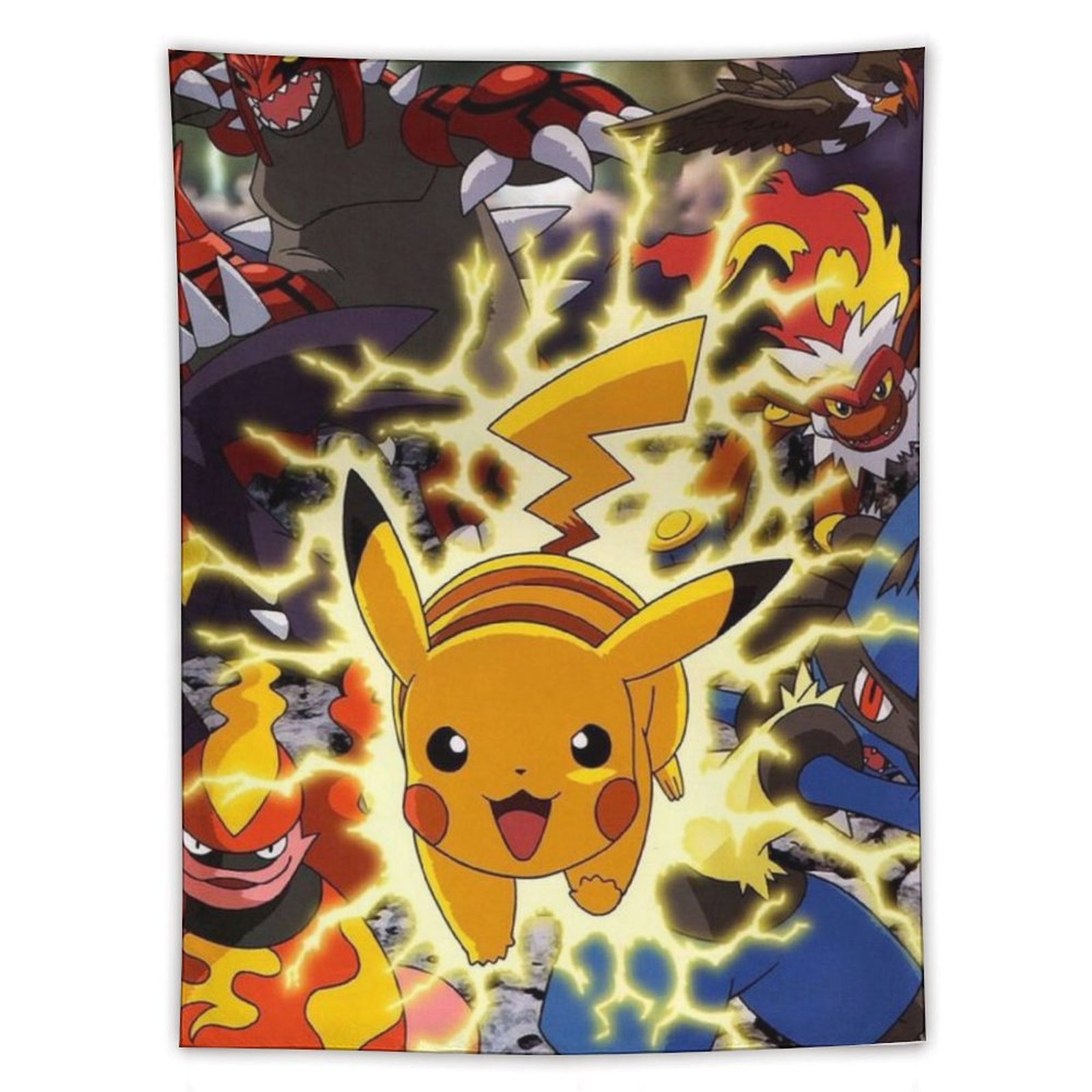 Pokemon Door curtain Doorway Privacy closet door 60"x80" curtain living ...